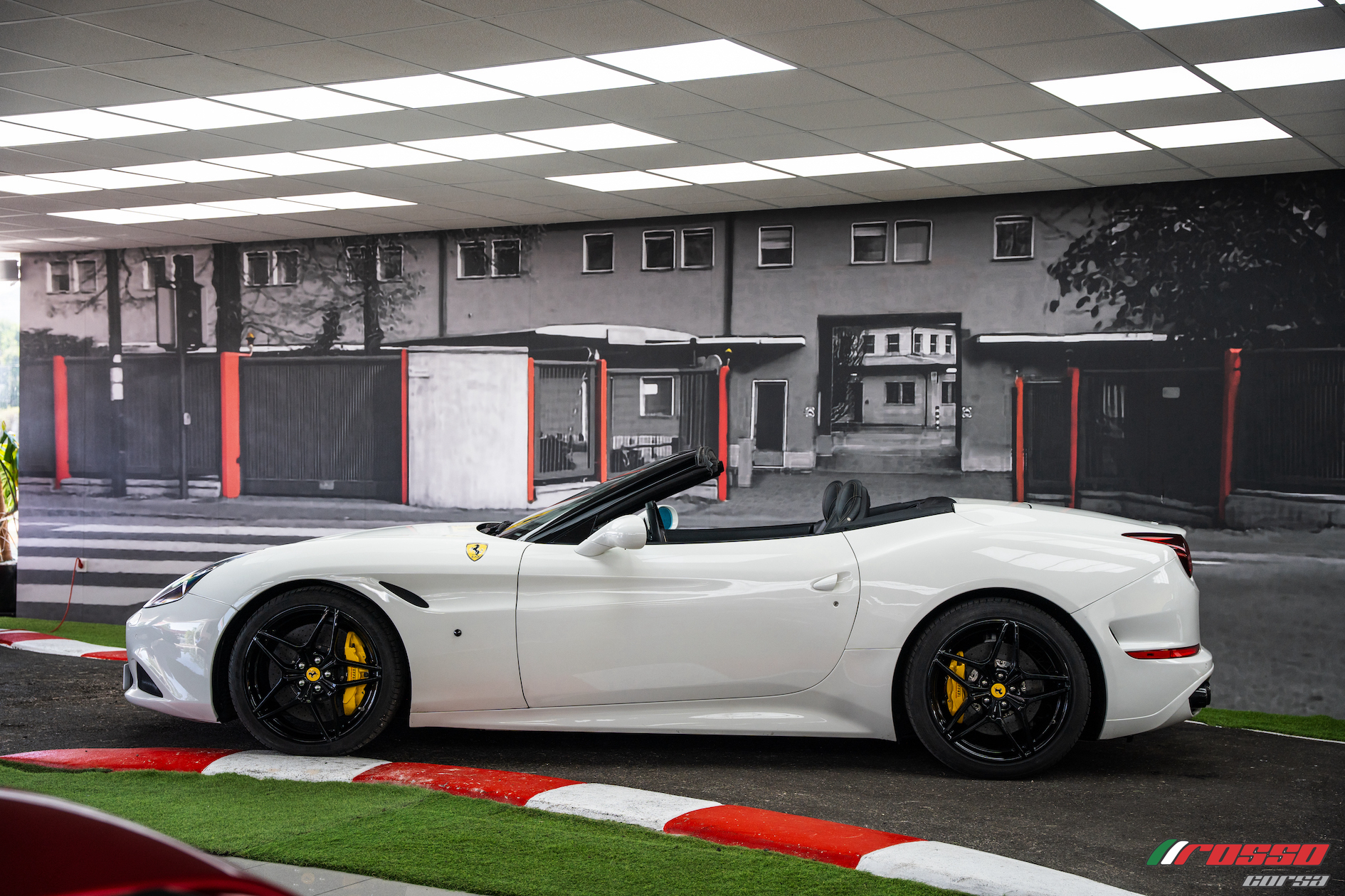 Classic white Ferrari California for sale