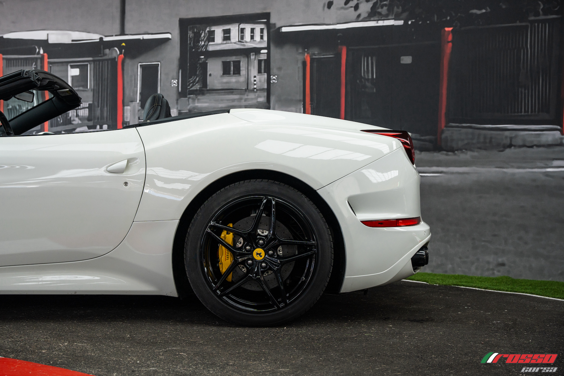 Classic white Ferrari California for sale