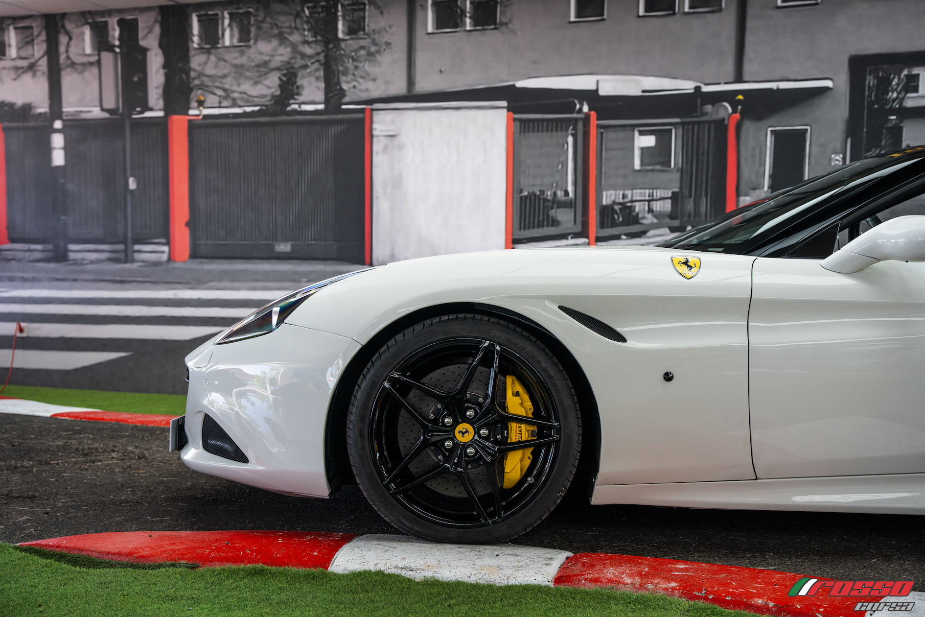 Classic white Ferrari California for sale