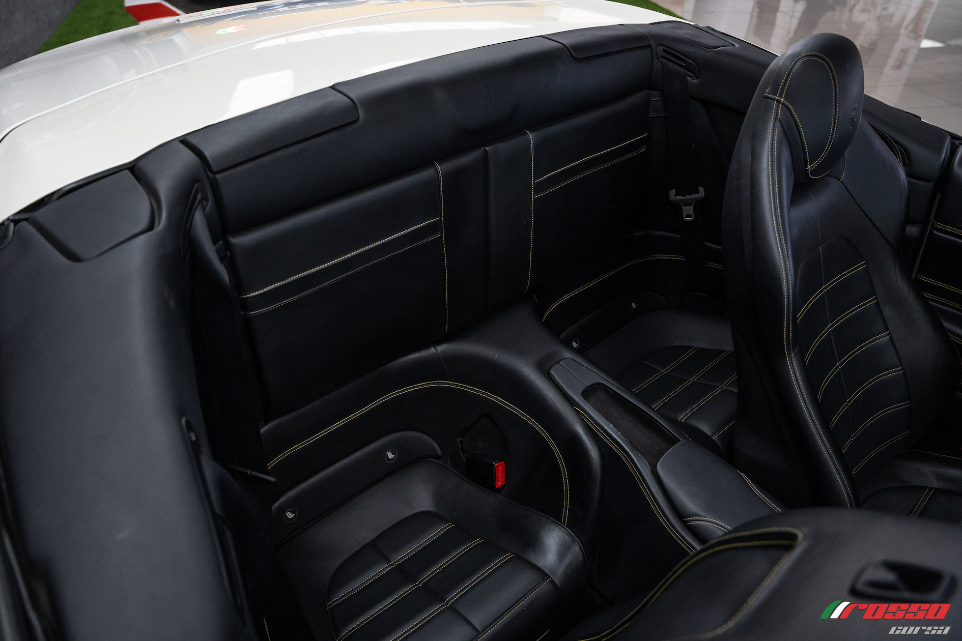 Classic white Ferrari California for sale