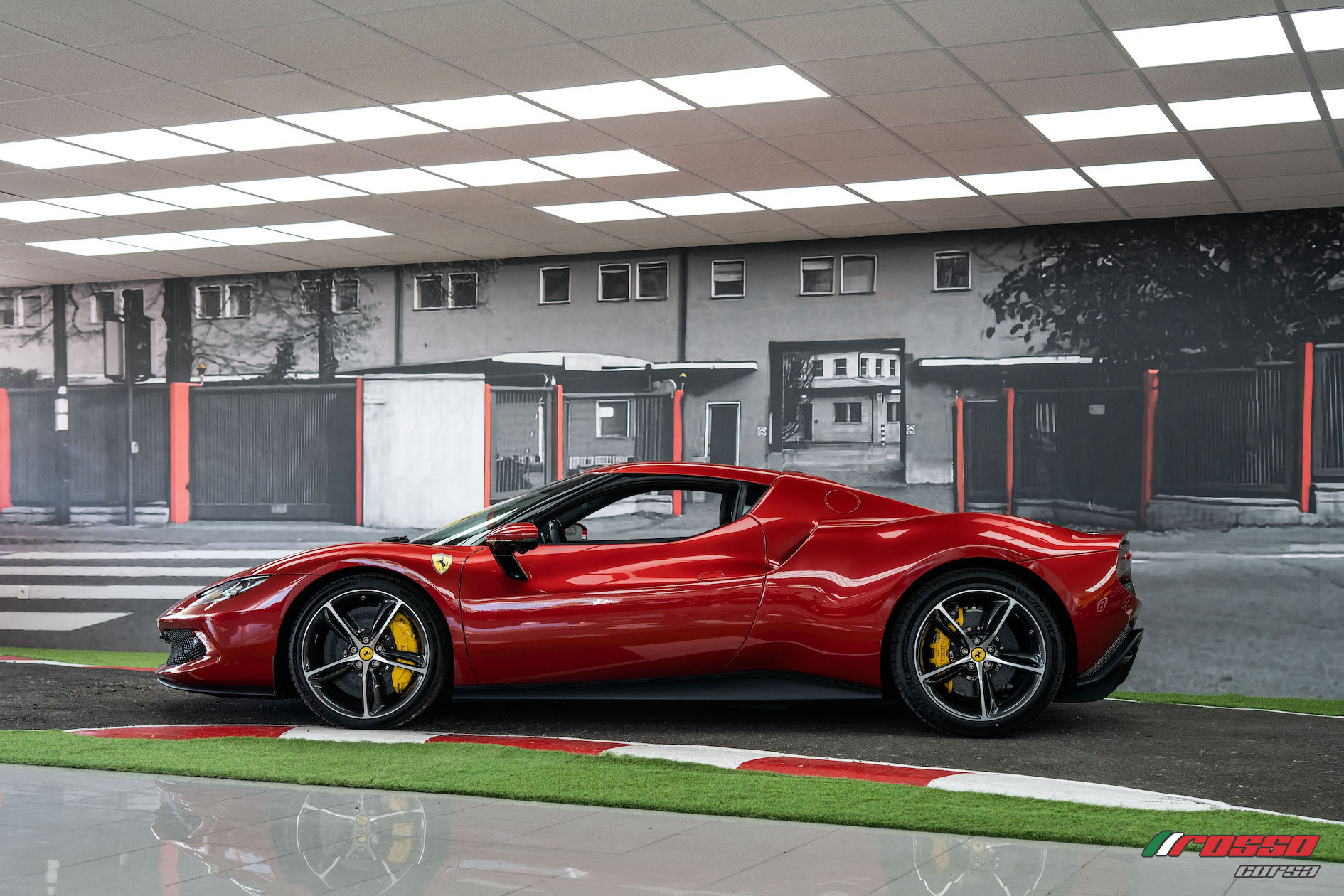 Rosso Imola Ferrari 296 GTB Hybrid now for sale