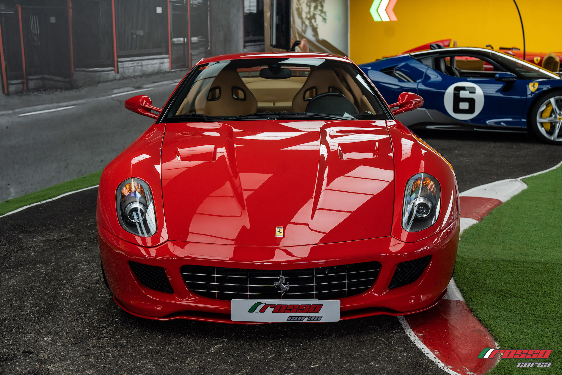 Fantastic red Ferrari 599 GTB for sale