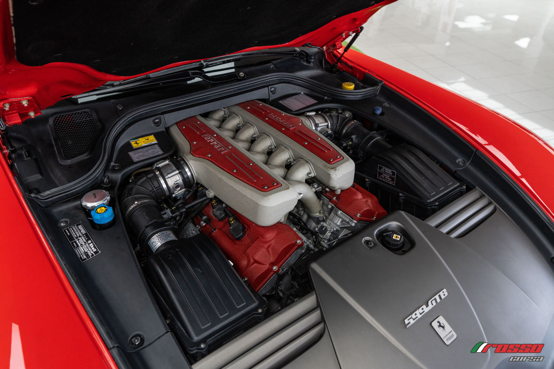 Fantastic red Ferrari 599 GTB for sale