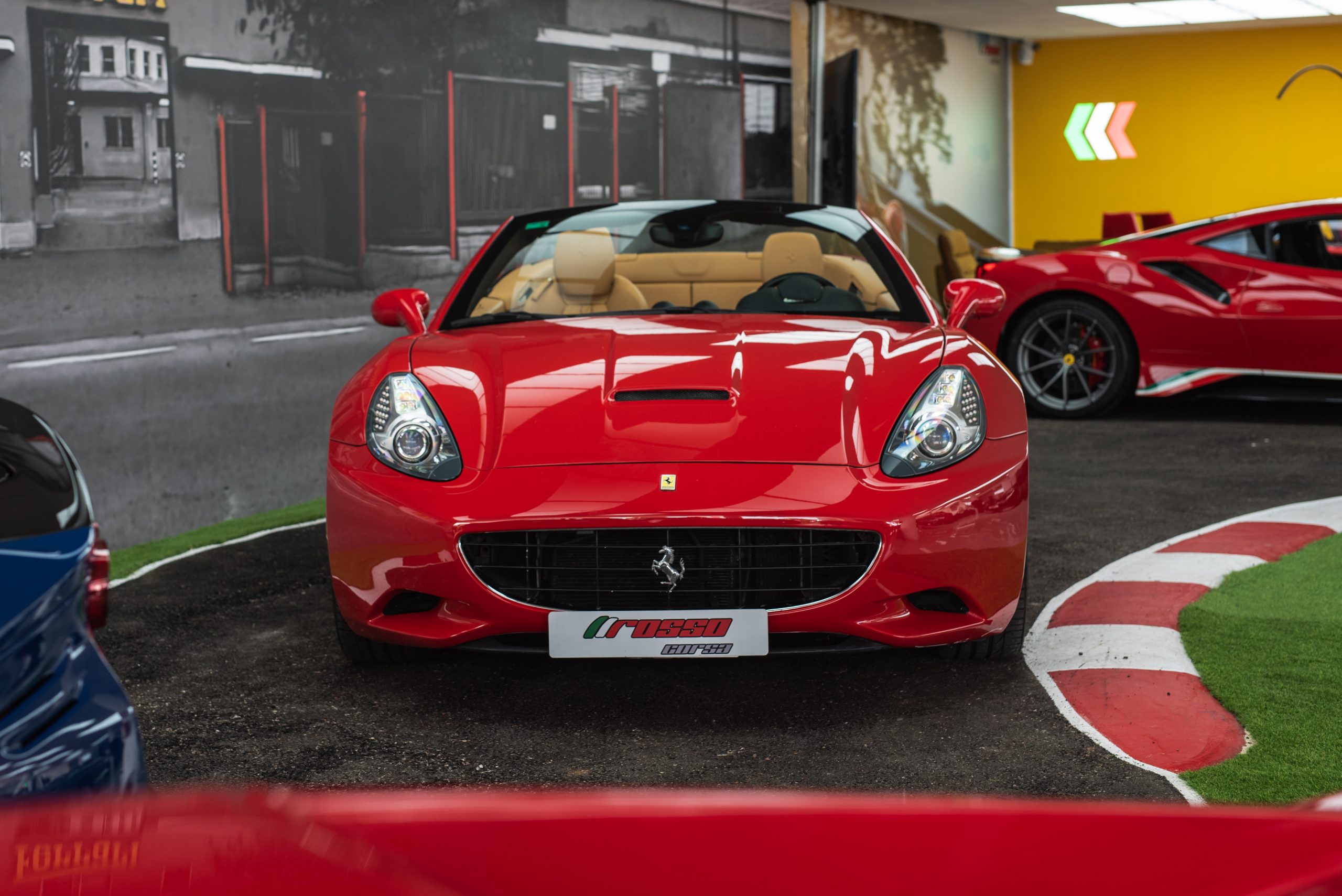Amazing red Ferrari California Carbrio for sale