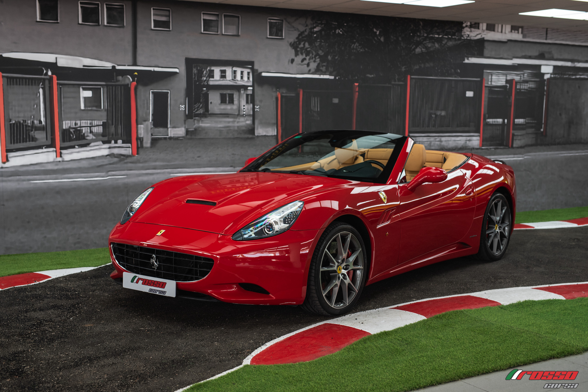 Amazing red Ferrari California Carbrio for sale
