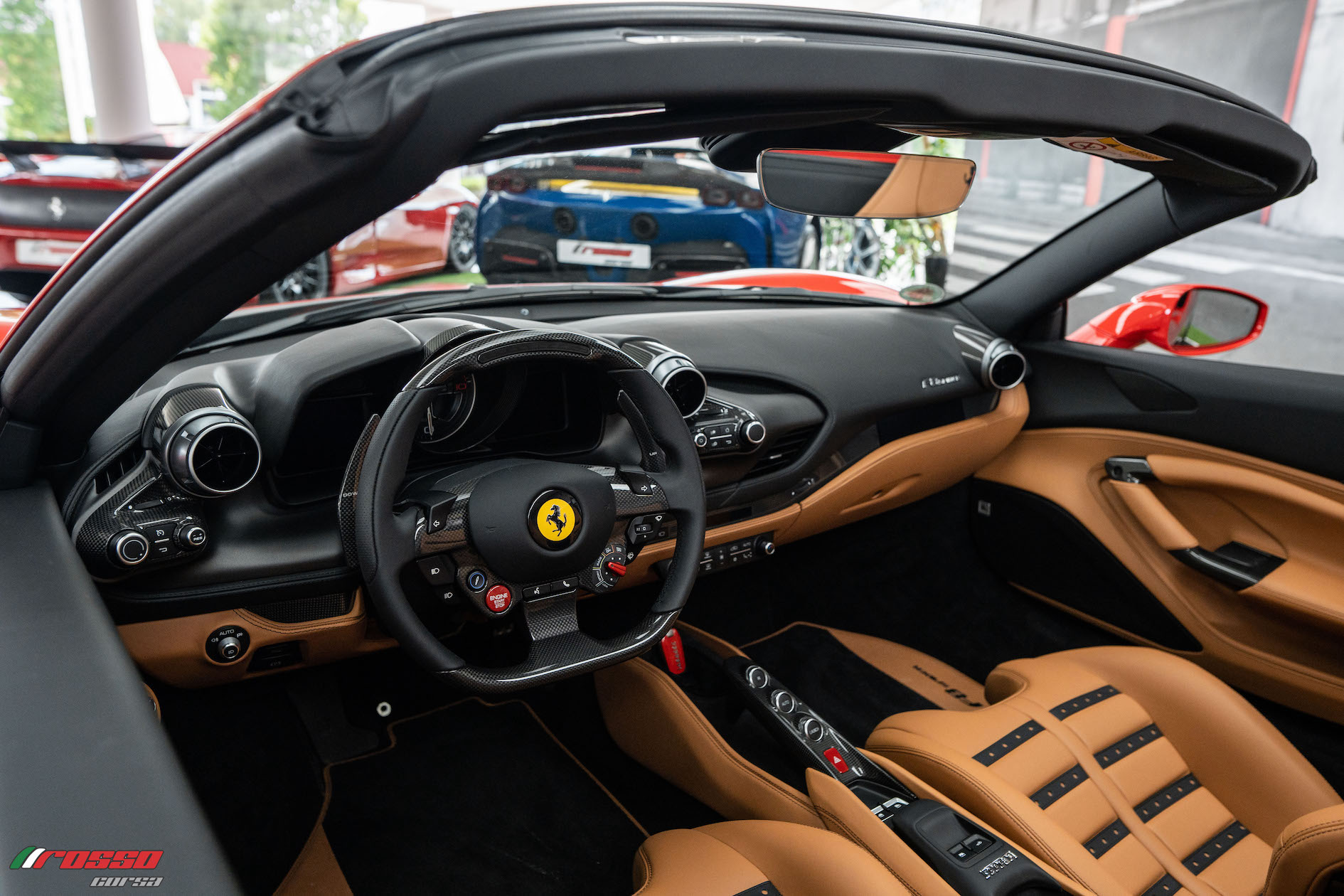 FERRARI F8 SPIDER - Rosso Corsa