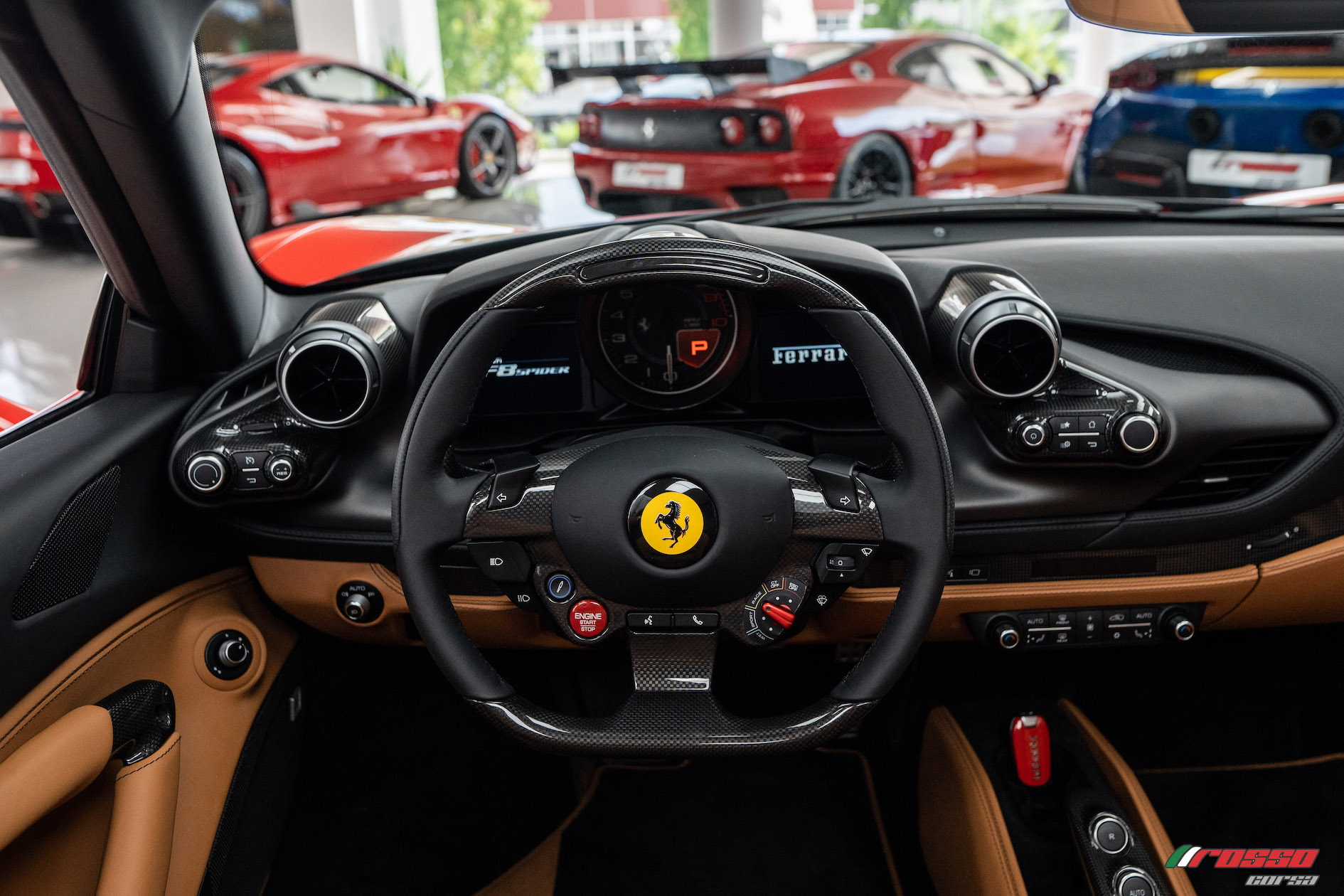 FERRARI F8 SPIDER - Rosso Corsa