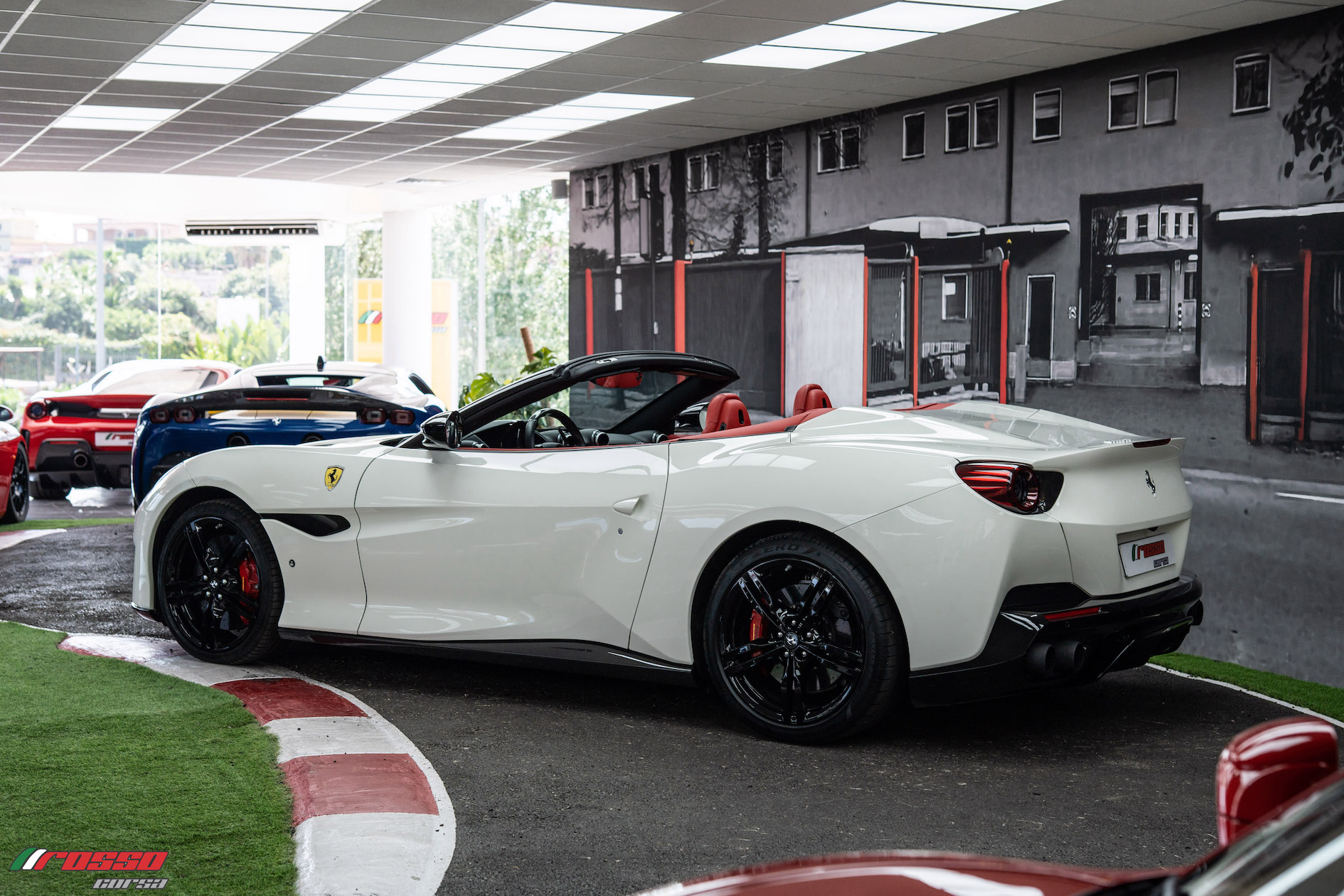 Wonderful white Ferrari Portofino Atelier Cabrio for sale