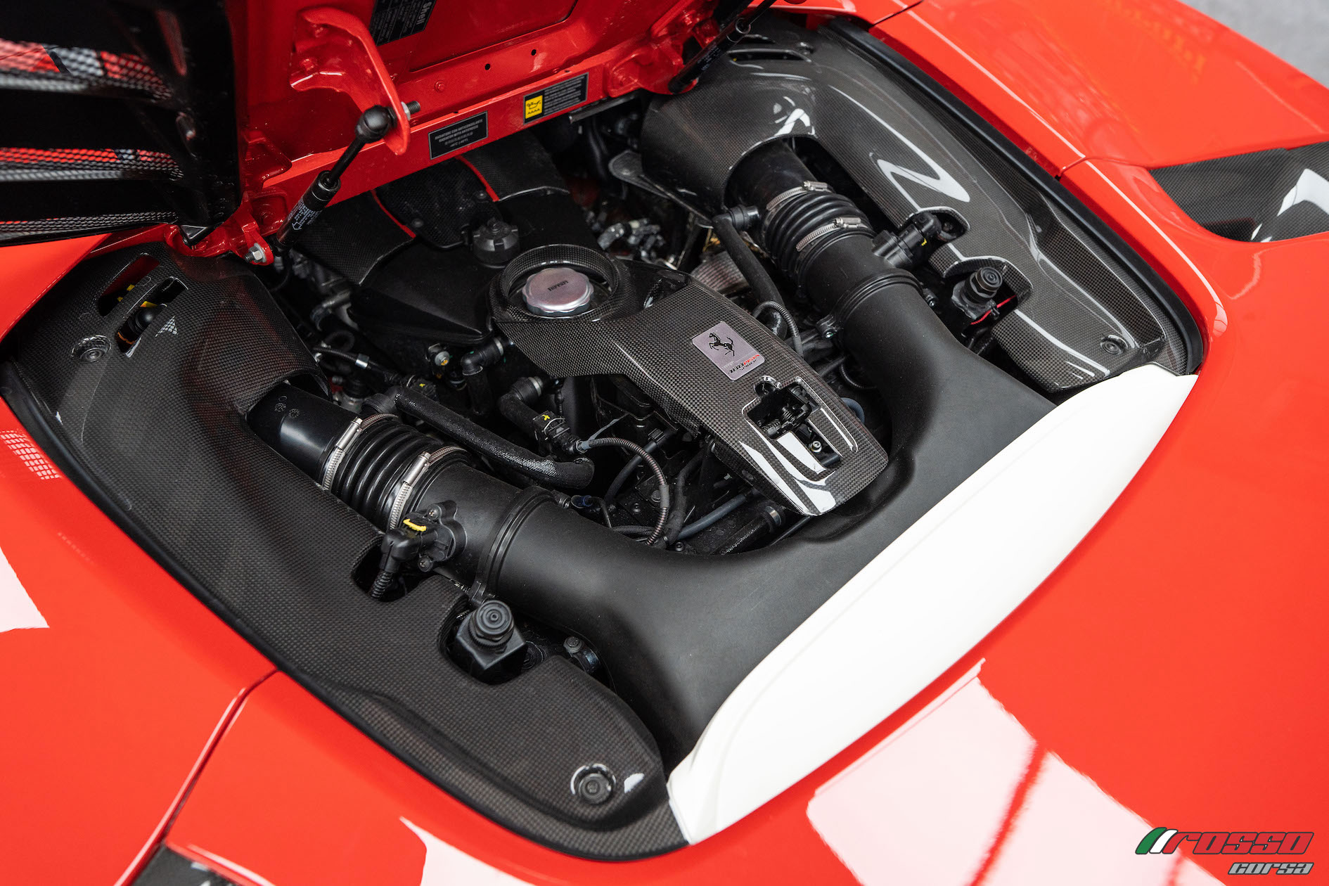 Iconic bicolour Ferrari 488 Pista Spider now for sale