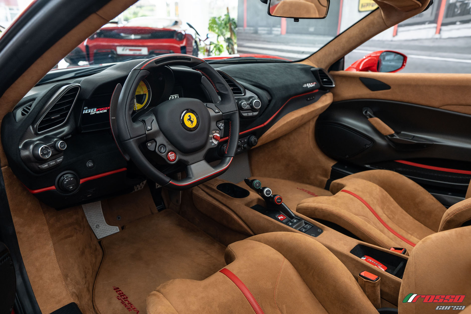 Iconic bicolour Ferrari 488 Pista Spider now for sale