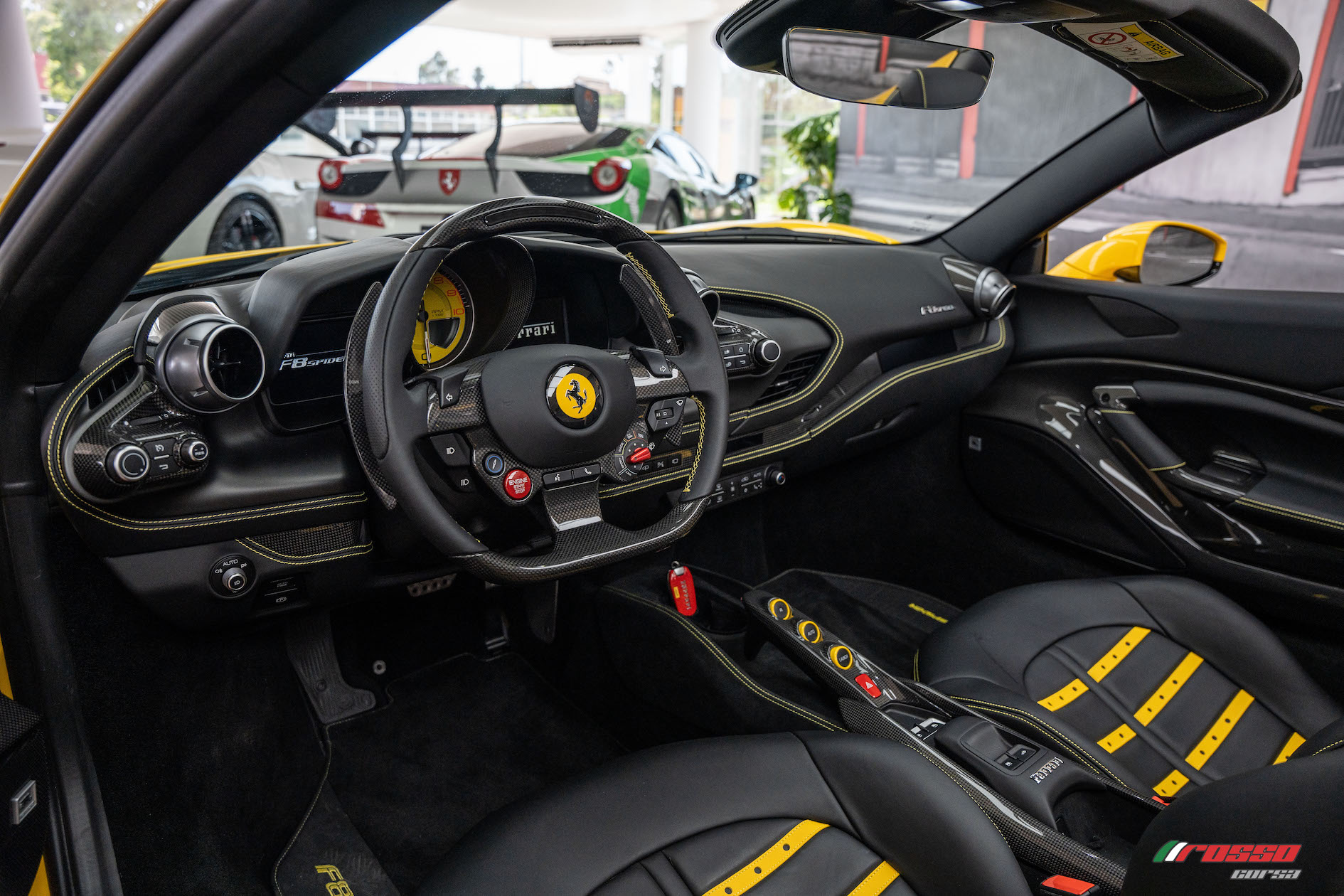 Must see yellow Ferrari F8 Spider now for sale