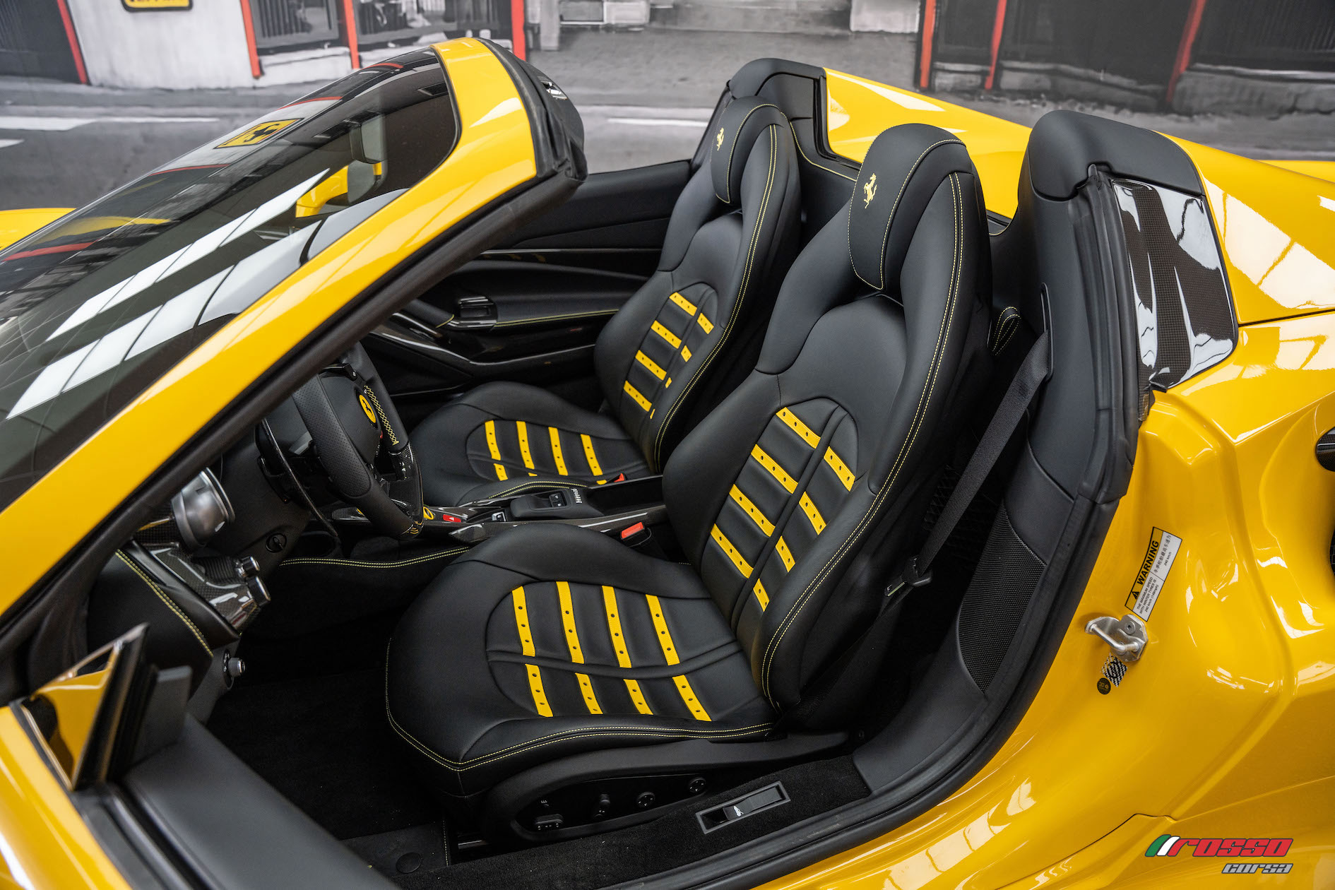 Must see yellow Ferrari F8 Spider now for sale
