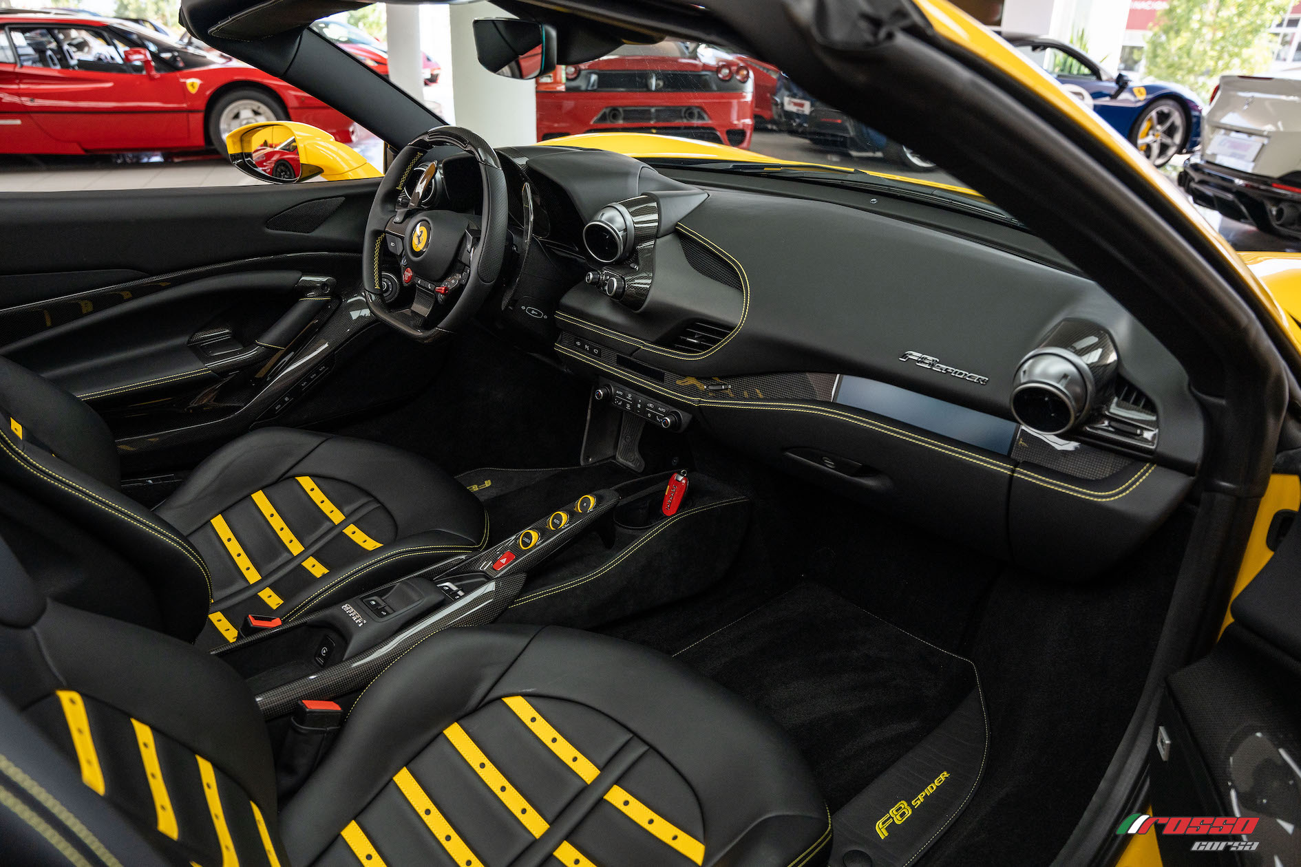 Must see yellow Ferrari F8 Spider now for sale