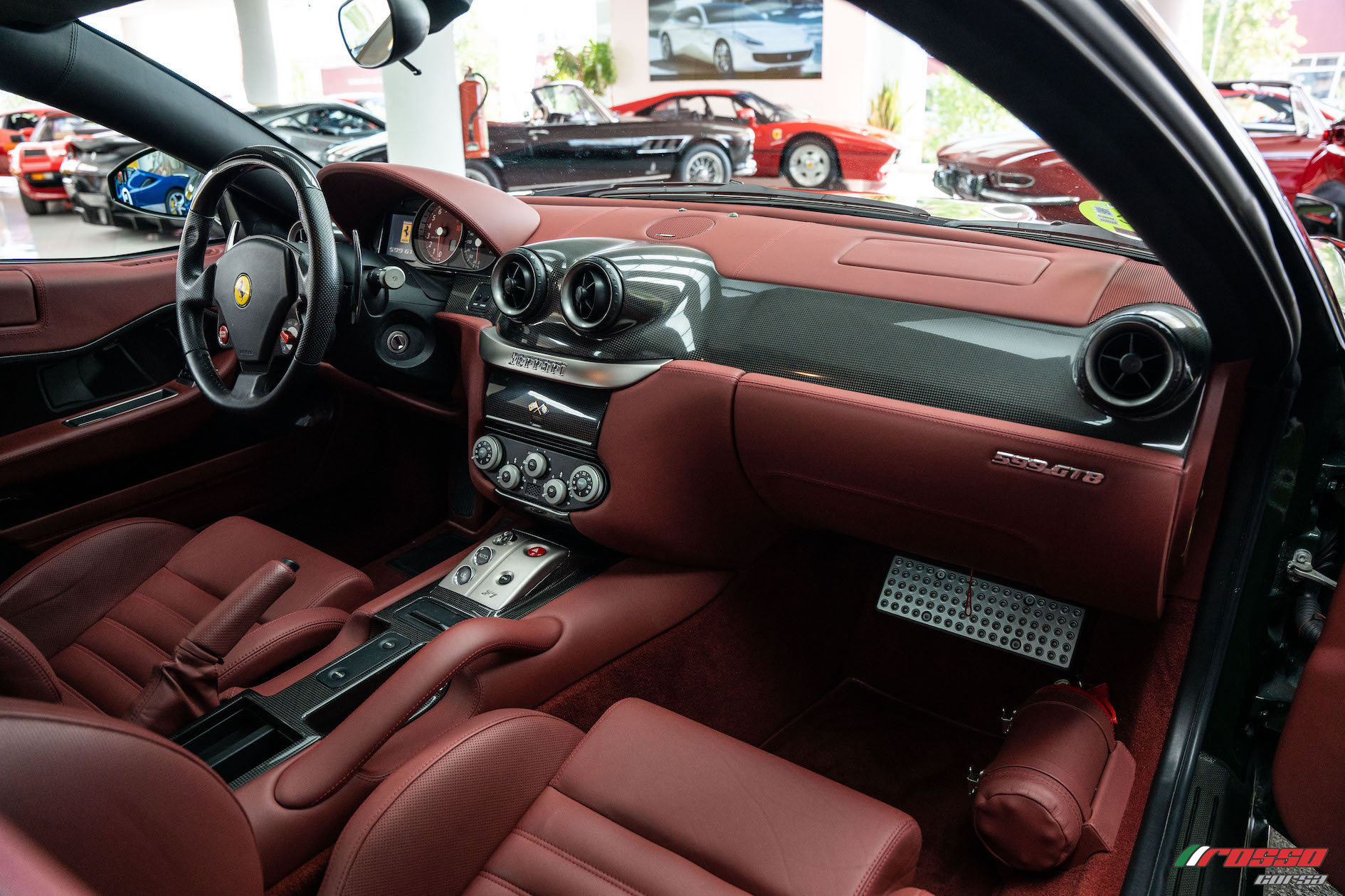 Green British Racing 611 Ferrari 599GTB - Rosso Corsa