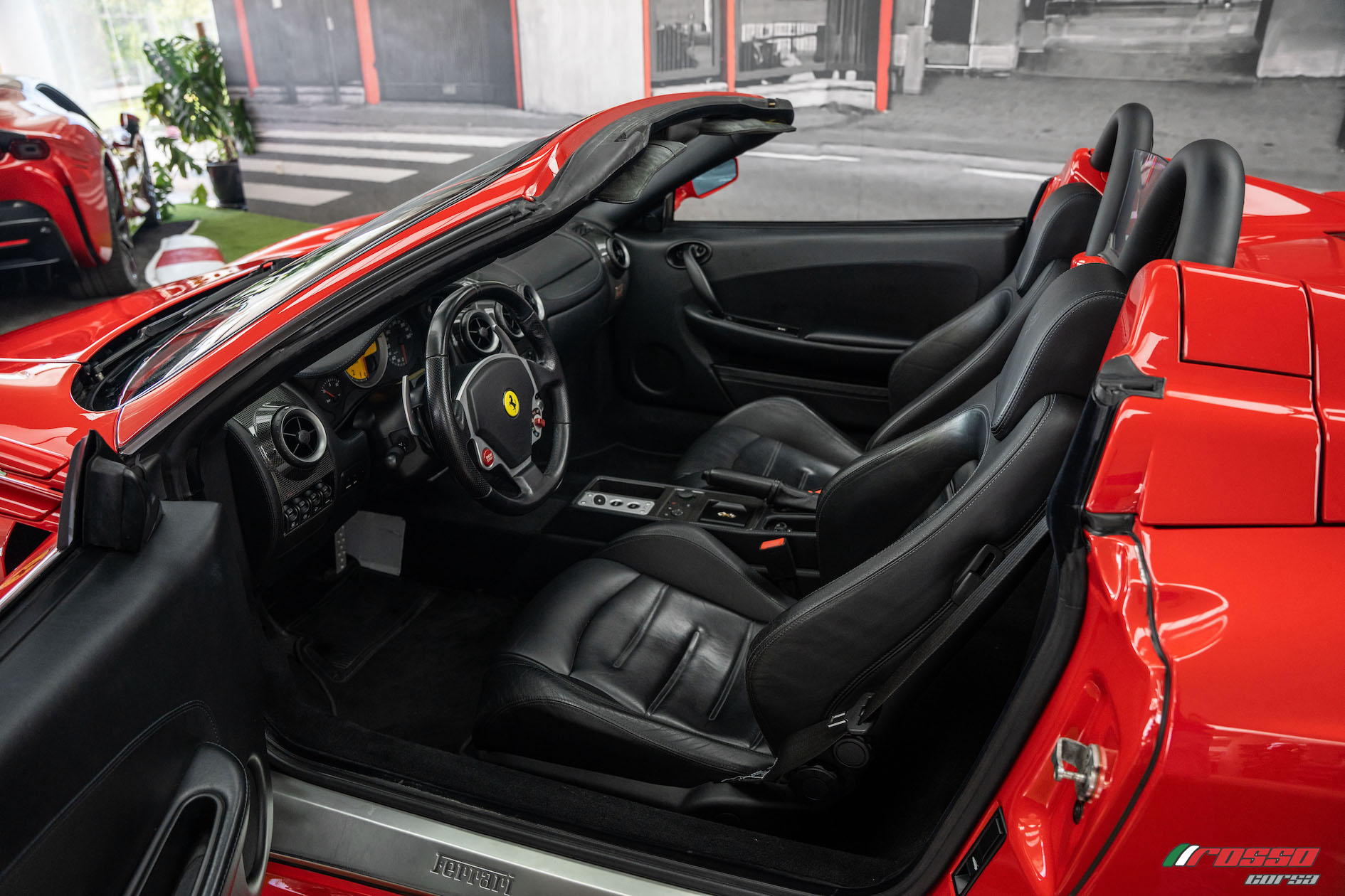Luxury red Ferrari F430 Spider for sale