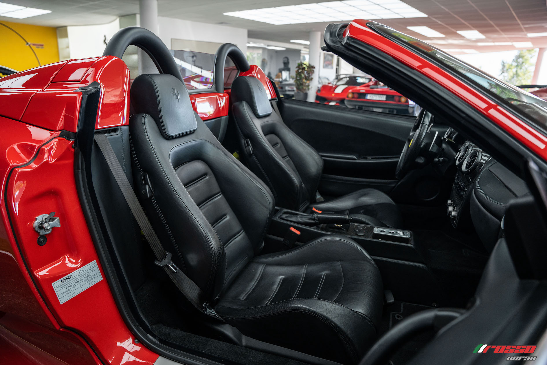Luxury red Ferrari F430 Spider for sale