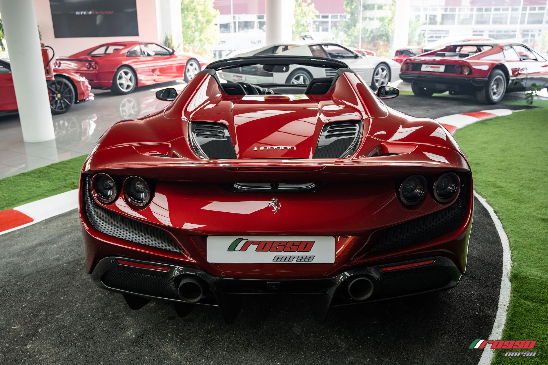 Incredible red Ferrari F8 Spider now for sale