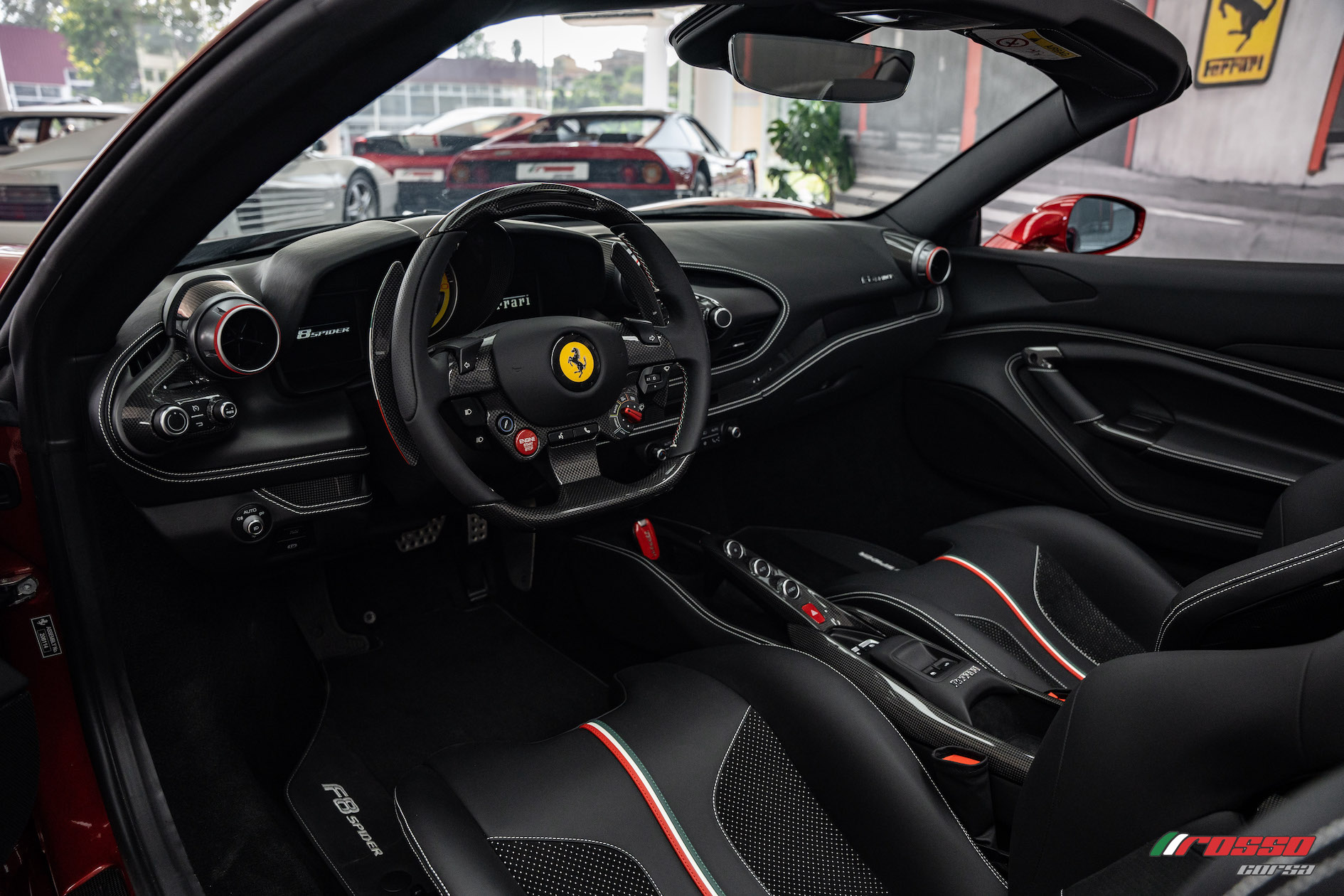 Incredible red Ferrari F8 Spider now for sale