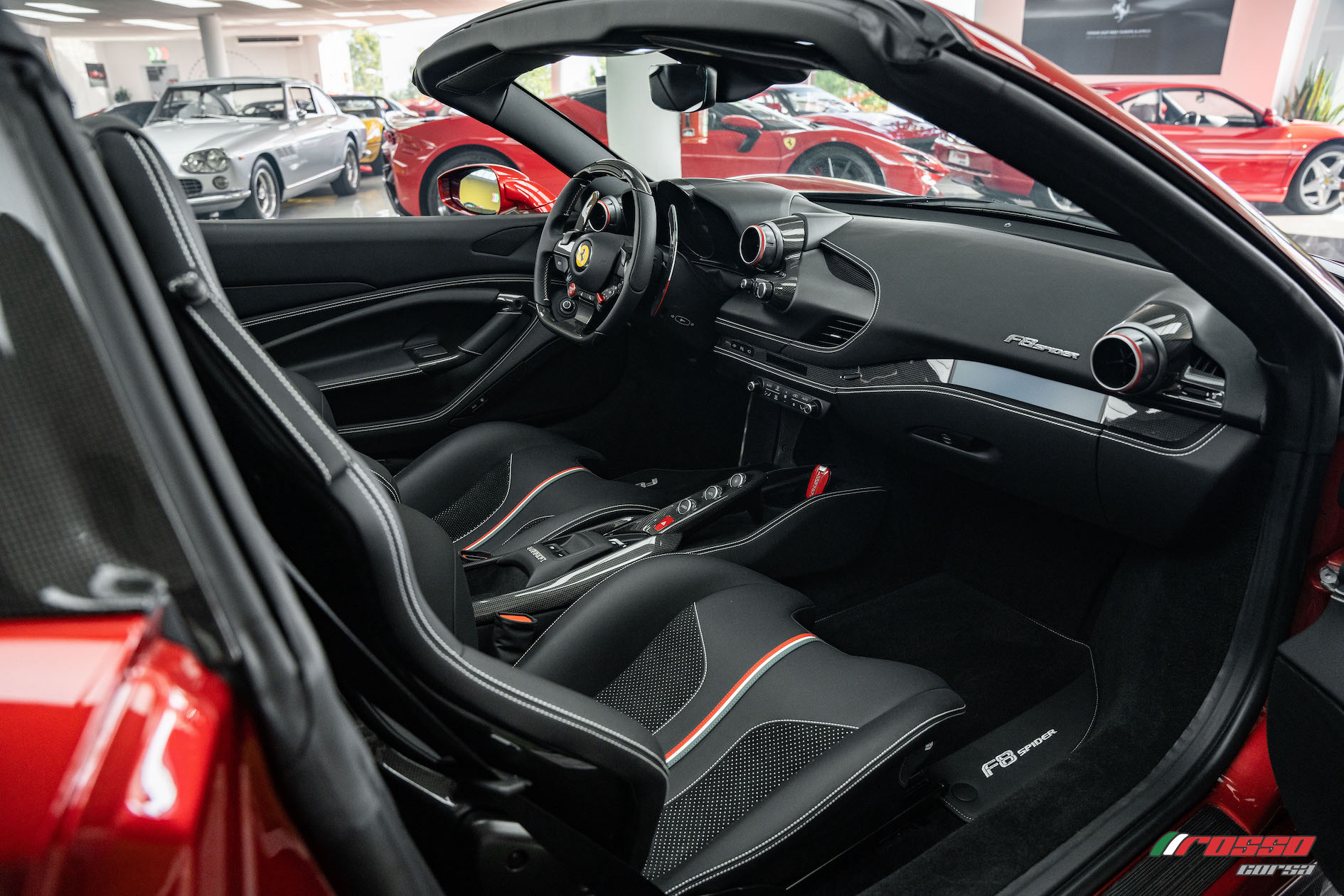 Incredible red Ferrari F8 Spider now for sale