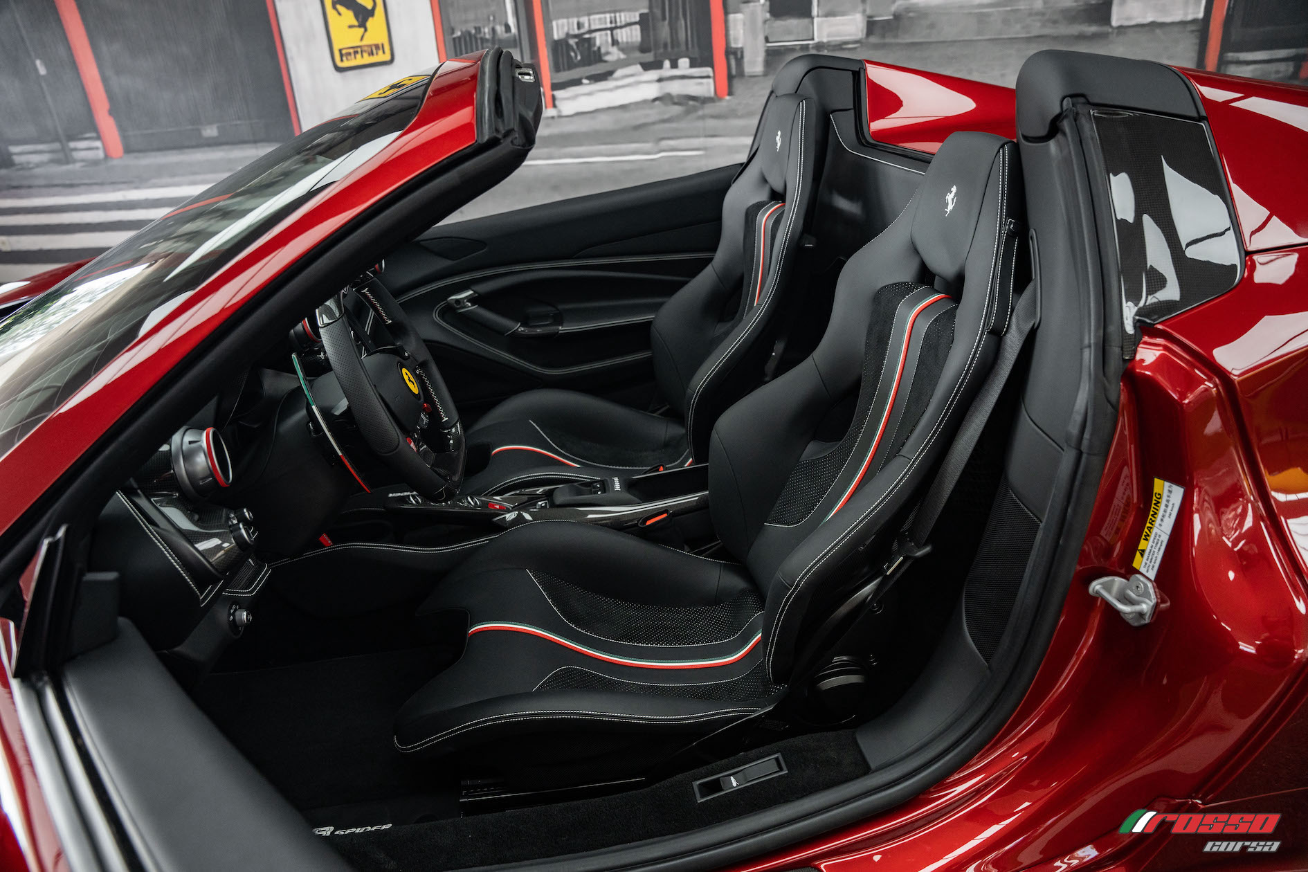 Incredible red Ferrari F8 Spider now for sale