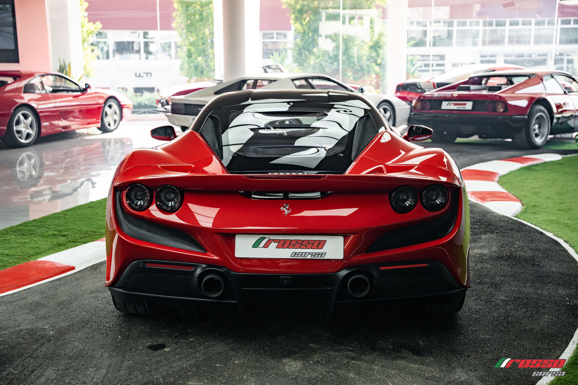 Amazing red Ferrari F8 Tributo for sale