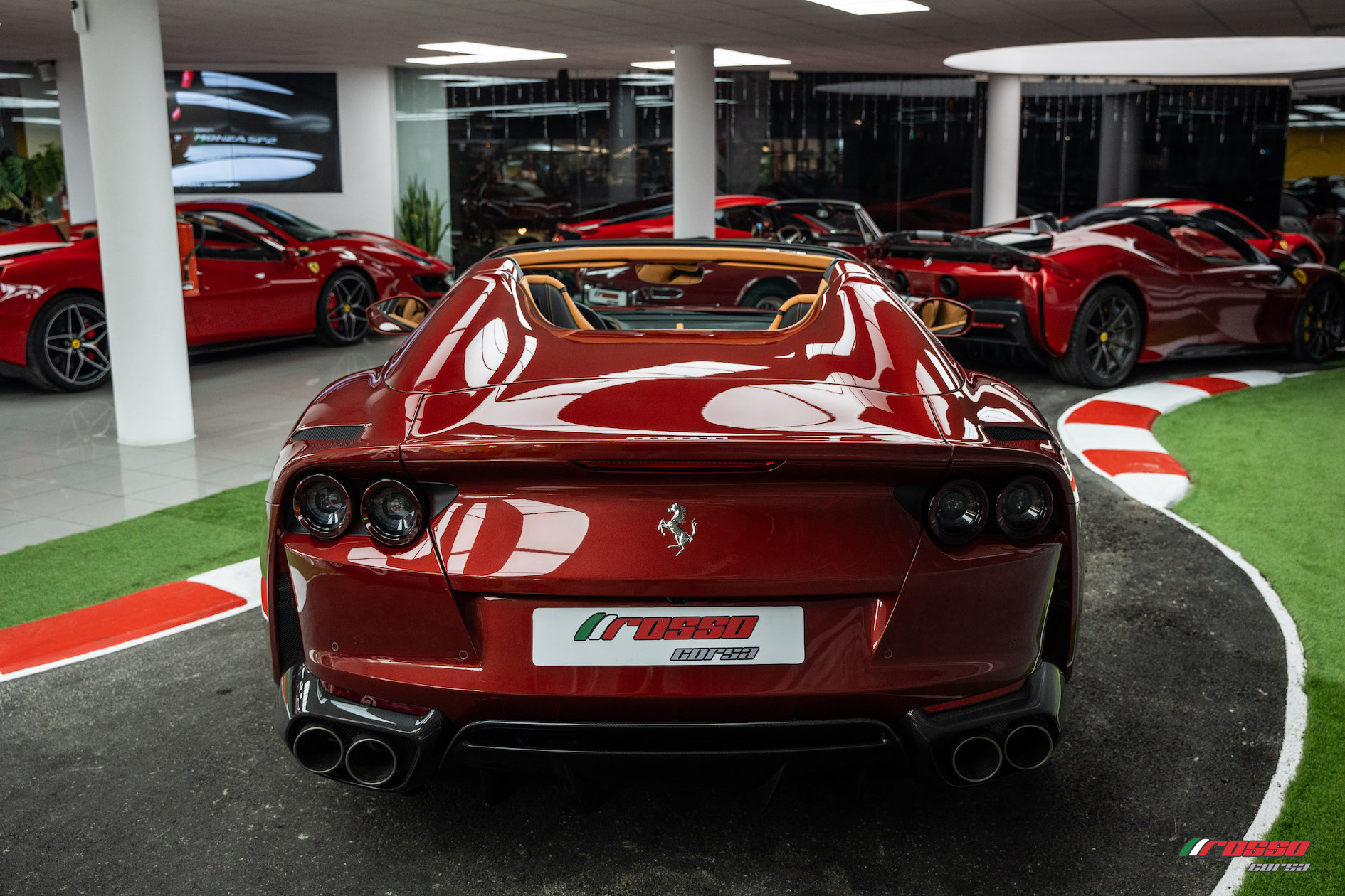 Amazing red Ferrari 812 GTS now for sale