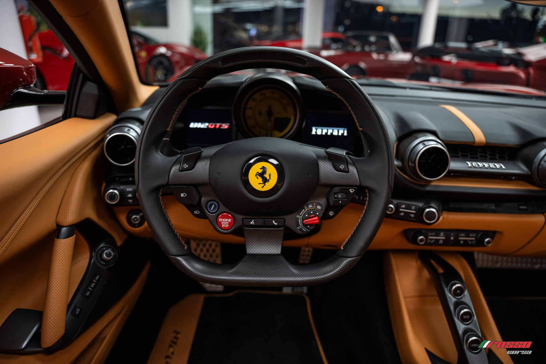 Amazing red Ferrari 812 GTS now for sale