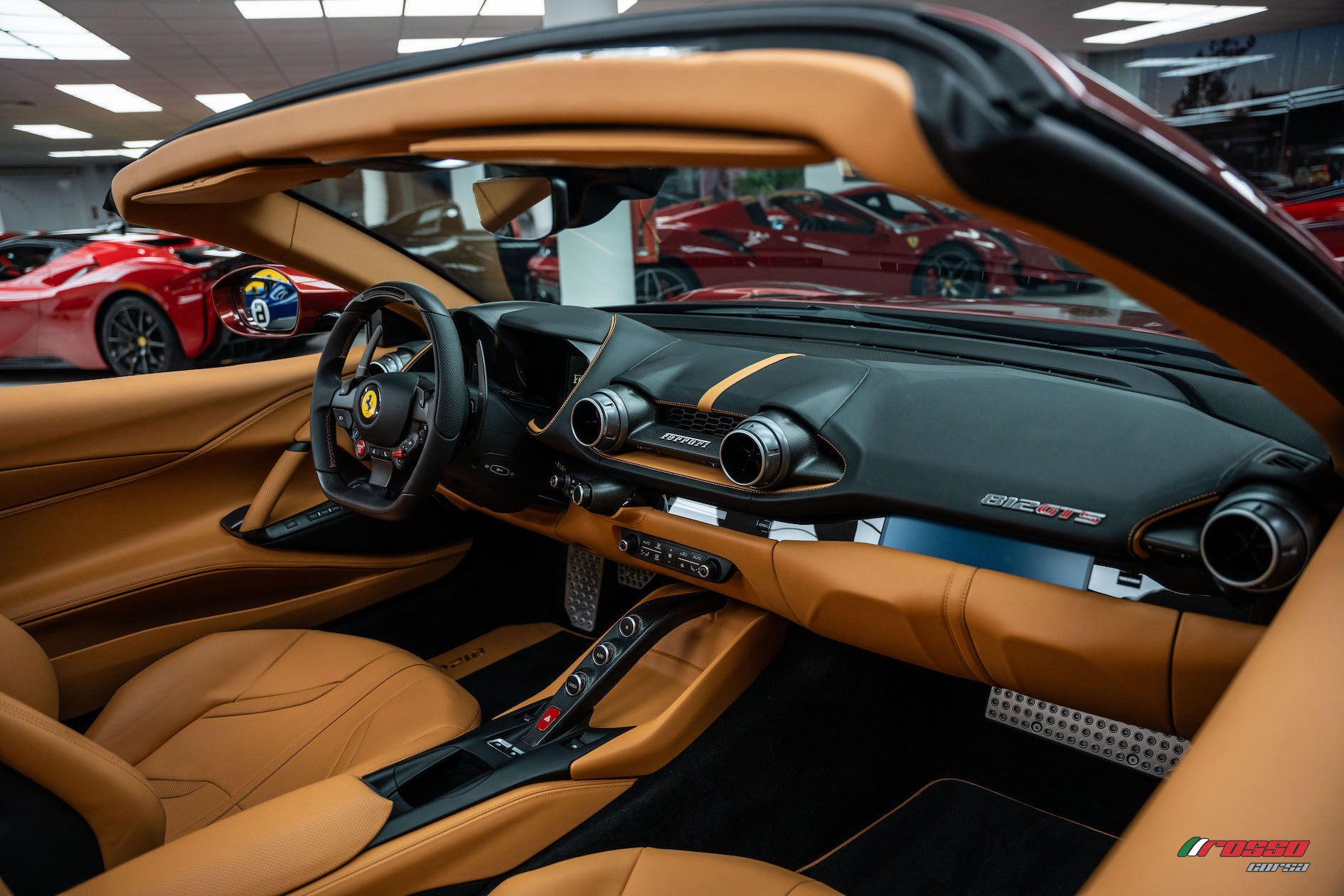 Amazing red Ferrari 812 GTS now for sale