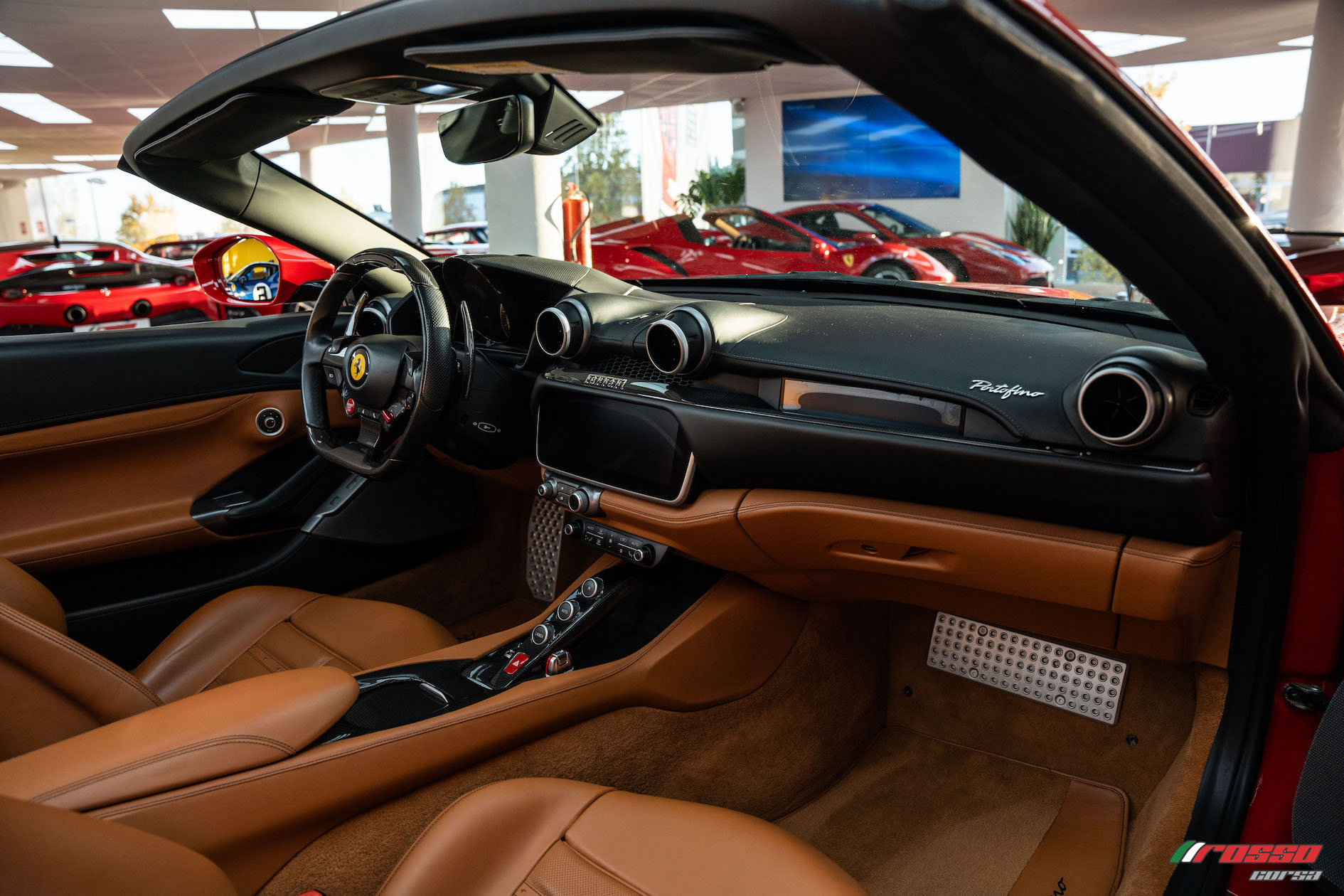 Amazing red Ferrari Portofino Cabrio now for sale