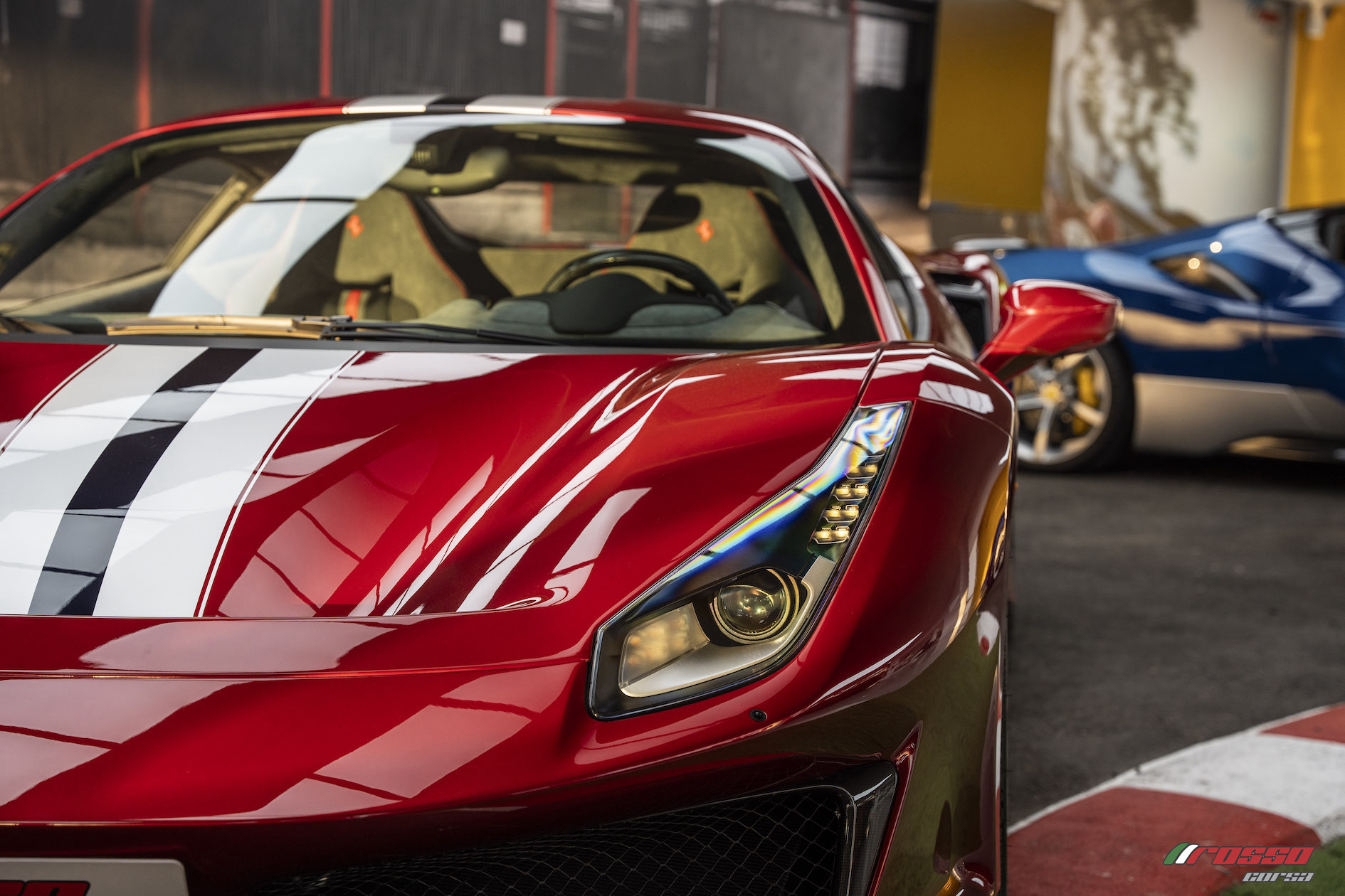 Captivating red Ferrari 488 Pista now for sale