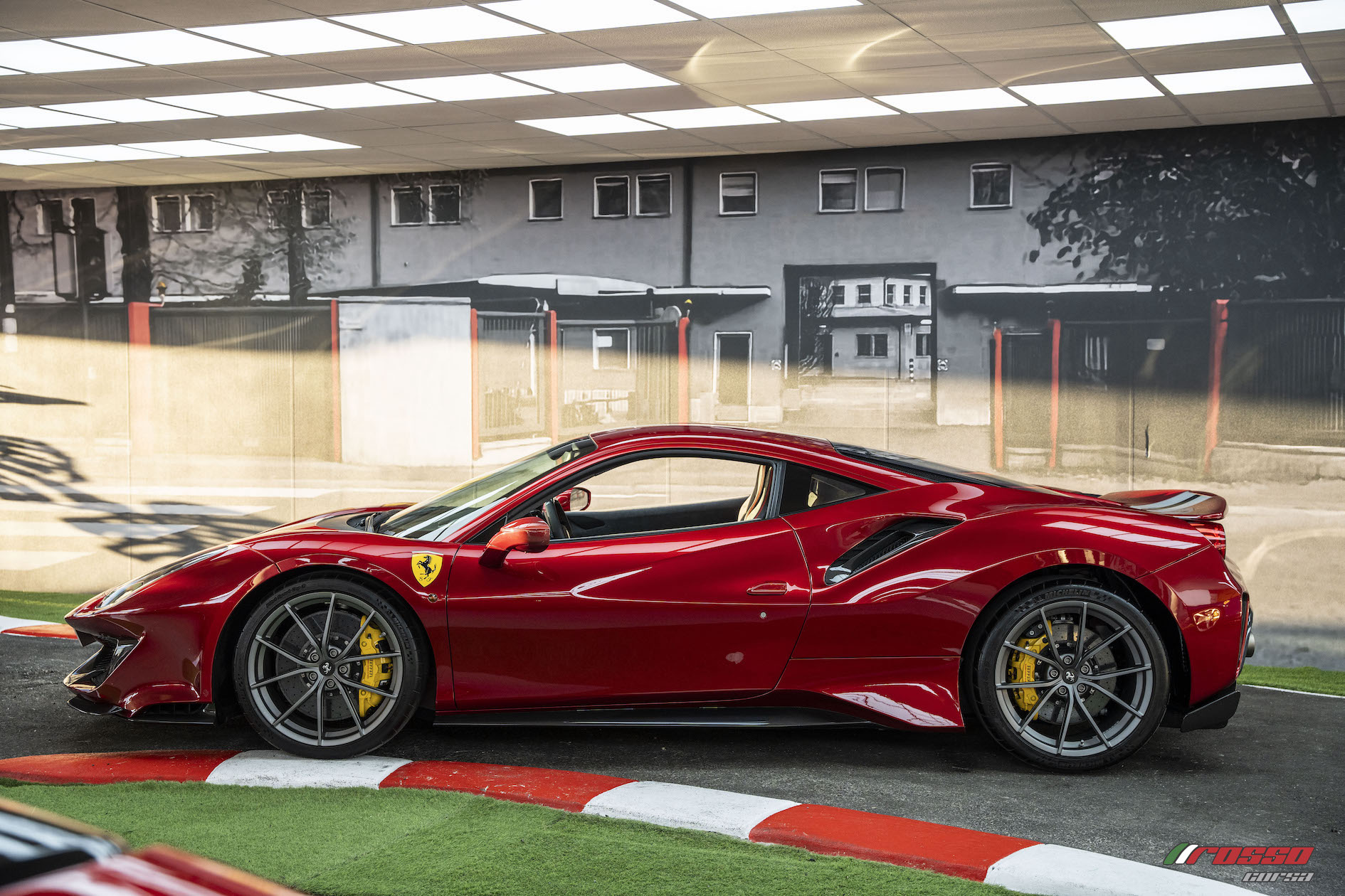 Captivating red Ferrari 488 Pista now for sale
