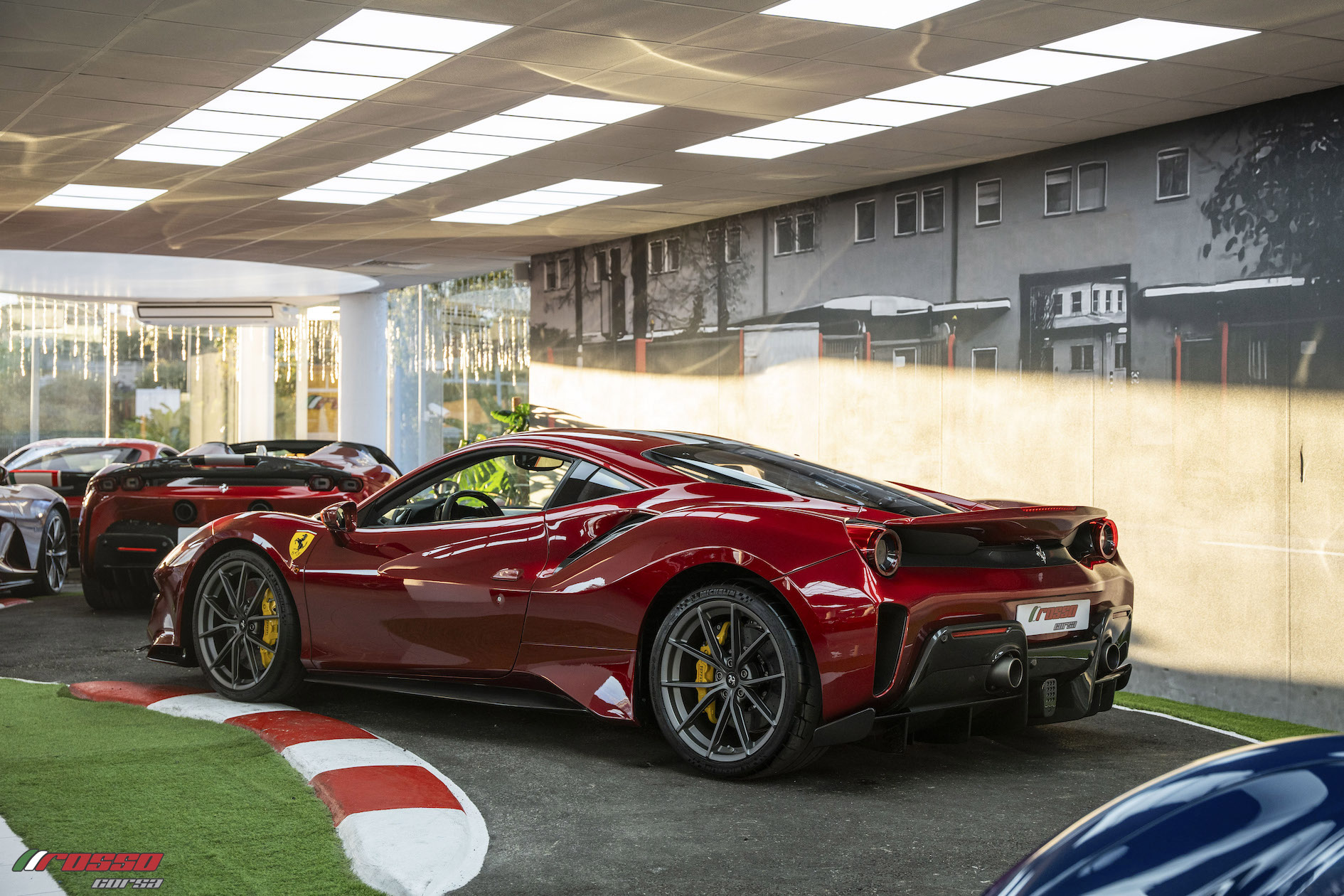 Captivating red Ferrari 488 Pista now for sale