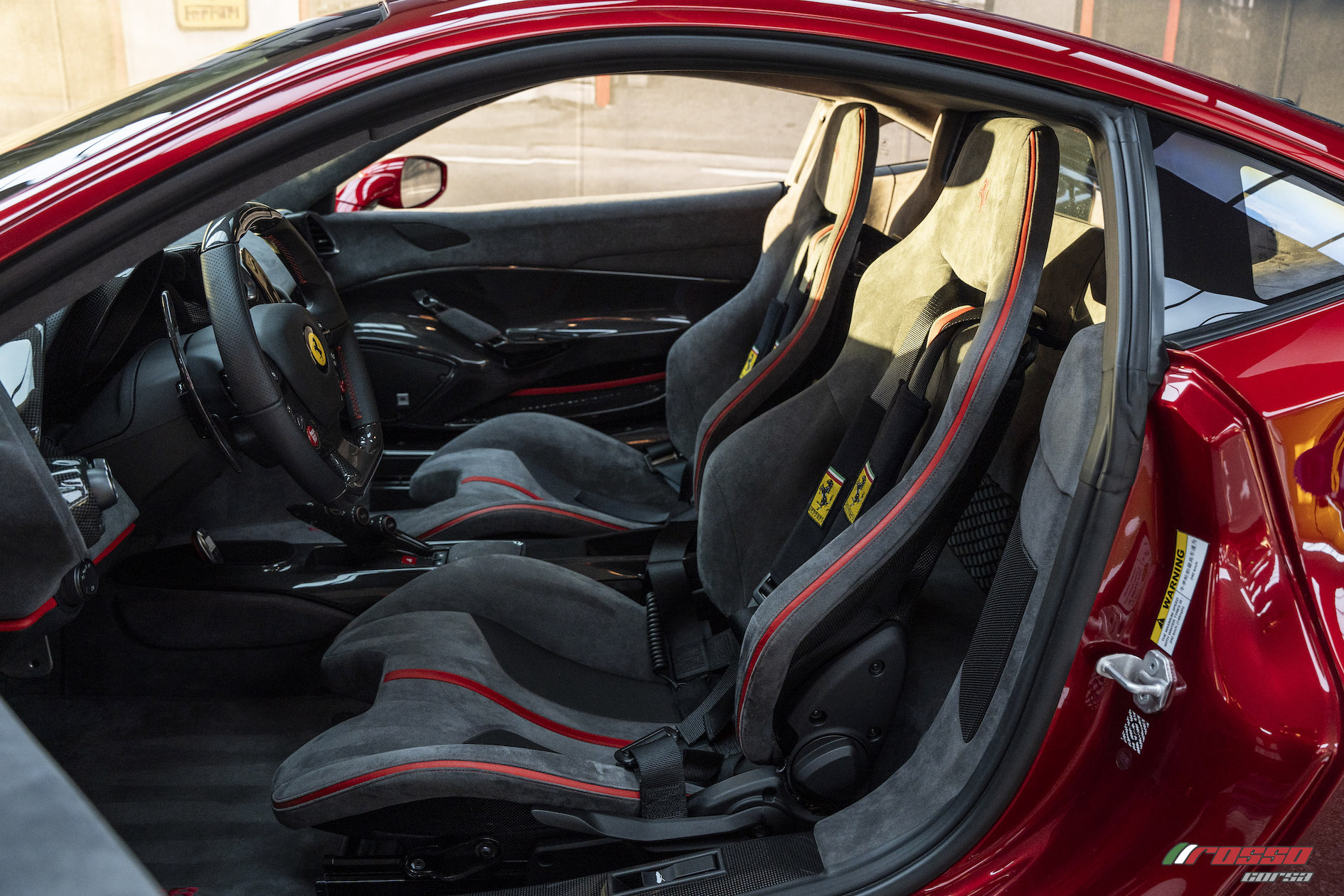 Captivating red Ferrari 488 Pista now for sale