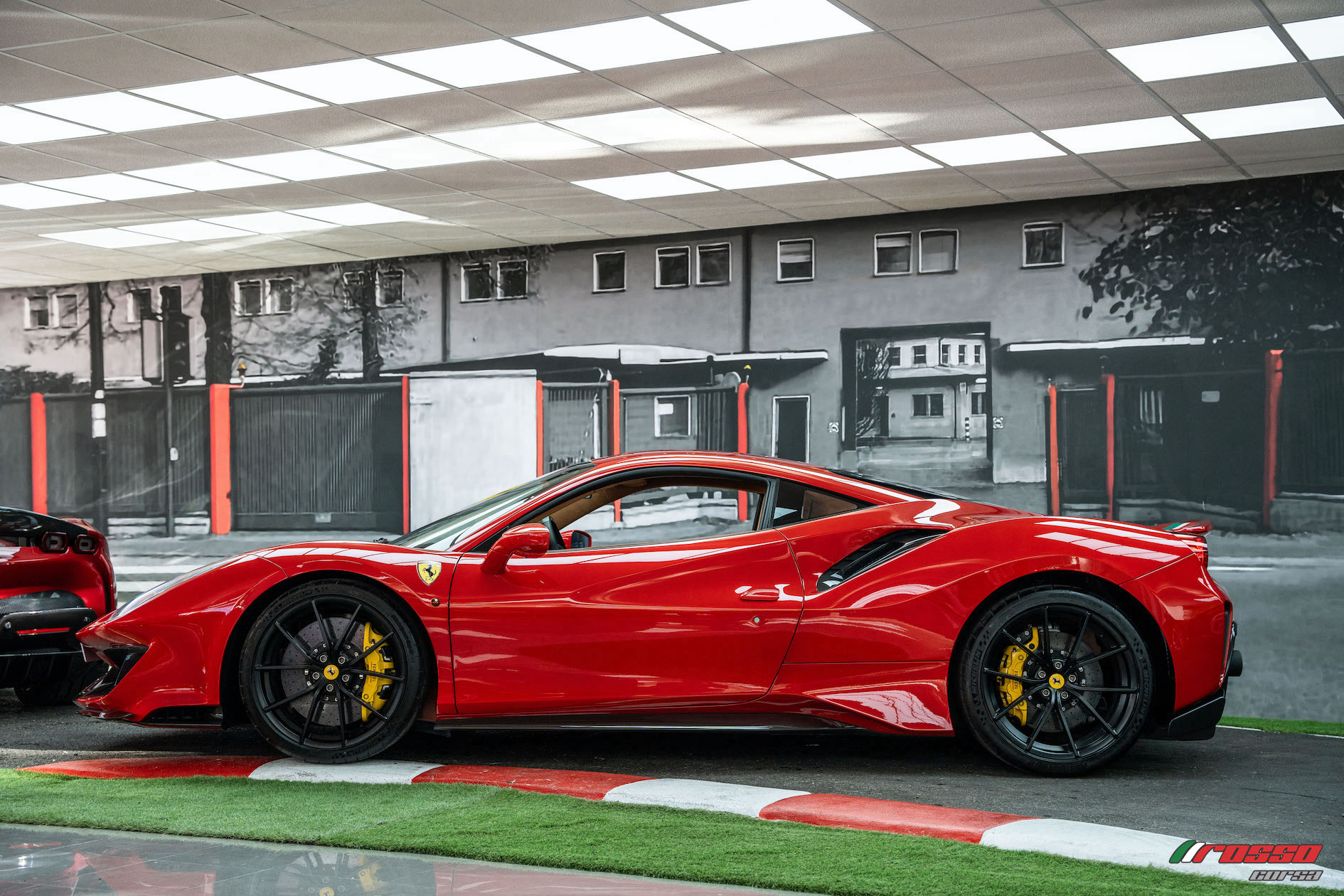 Amazing red Ferrari 488 Pista for sale