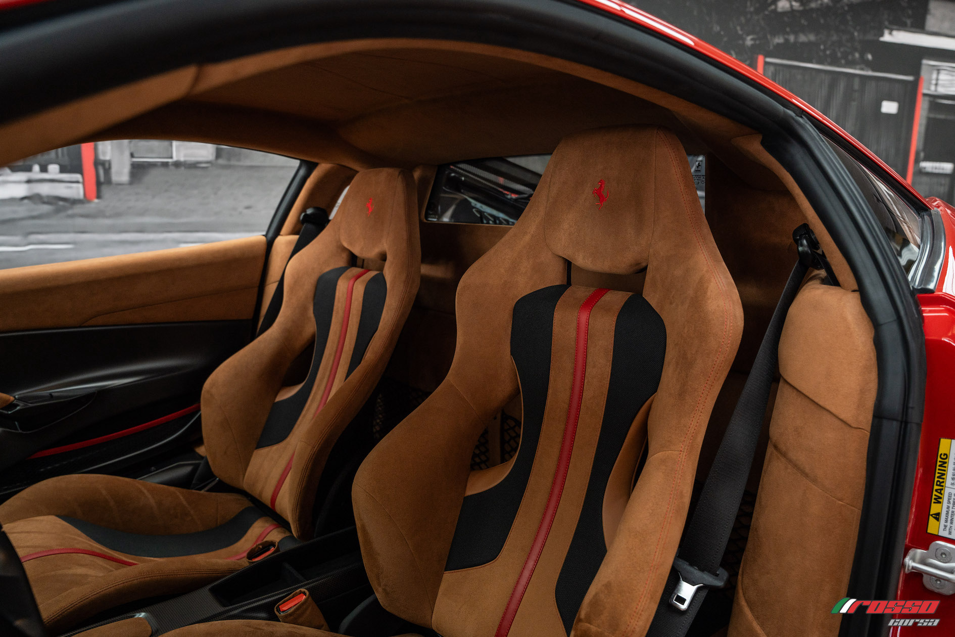 Amazing red Ferrari 488 Pista for sale