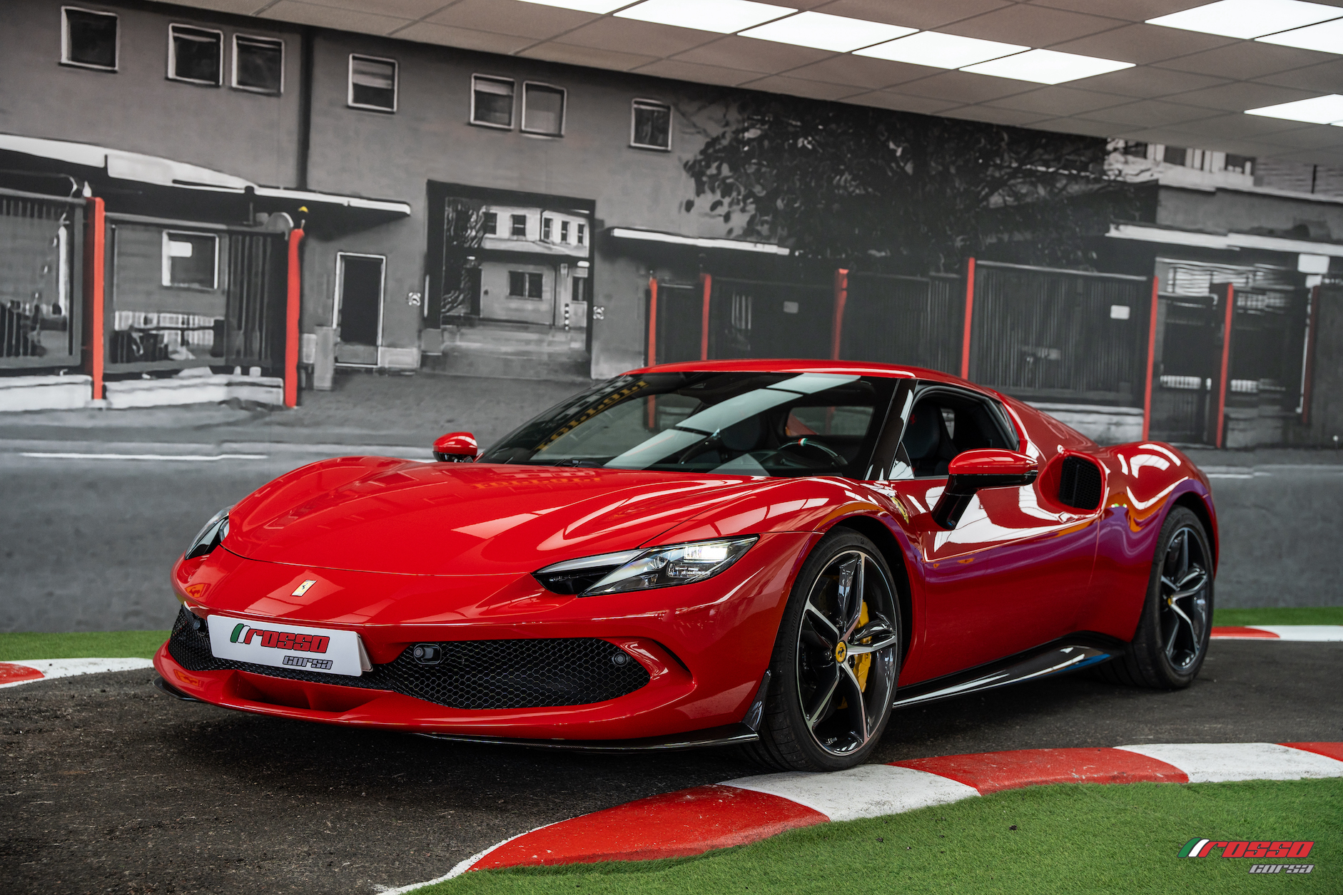 Luxury red Ferrari 296 GTB Hybrid now for sale