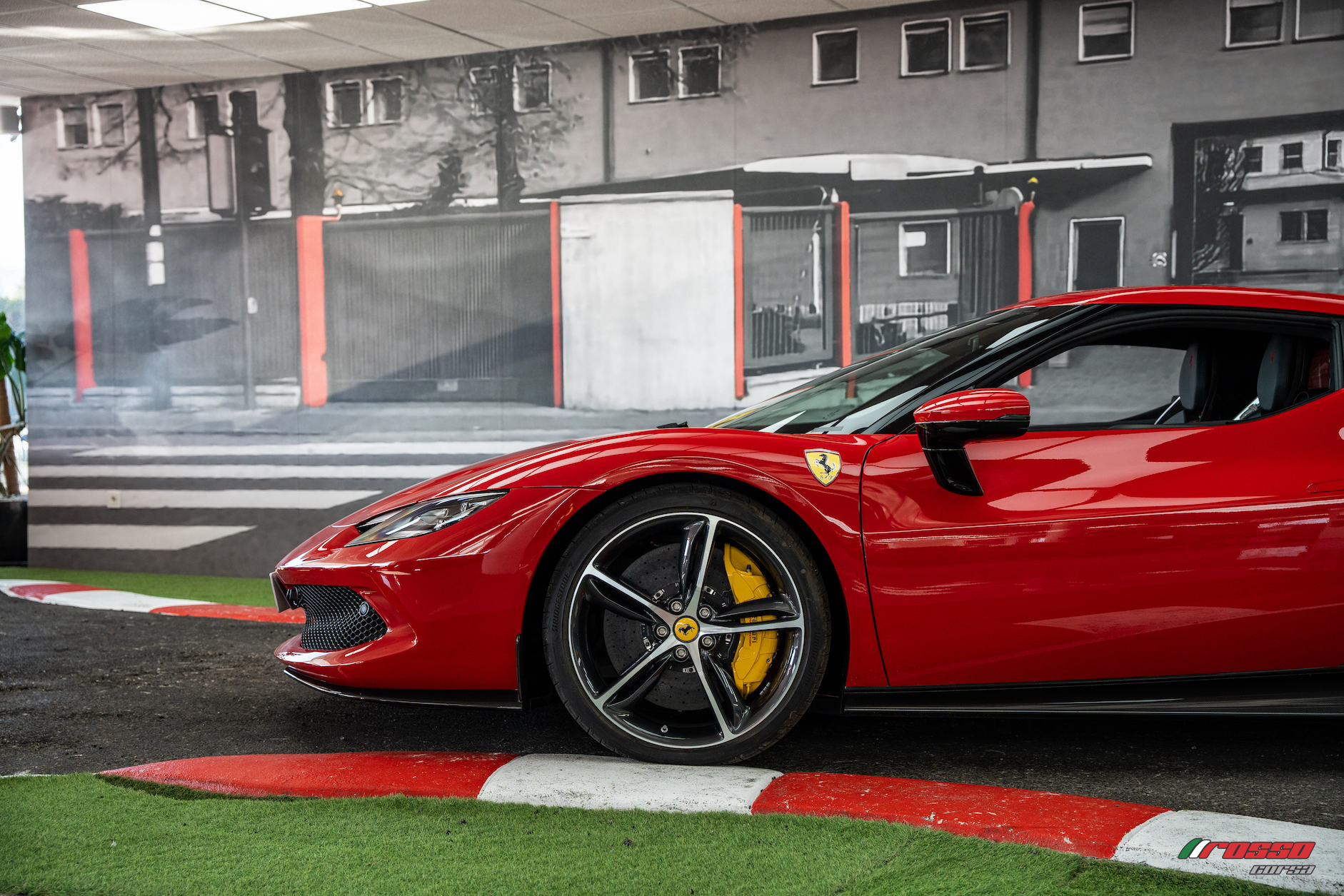 Luxury red Ferrari 296 GTB Hybrid now for sale