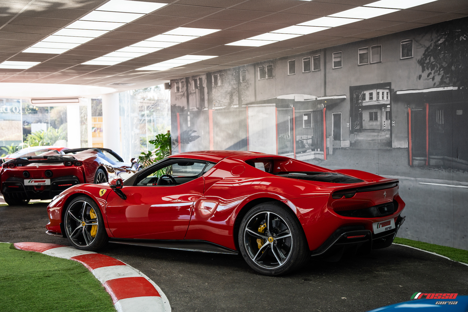 Luxury red Ferrari 296 GTB Hybrid now for sale