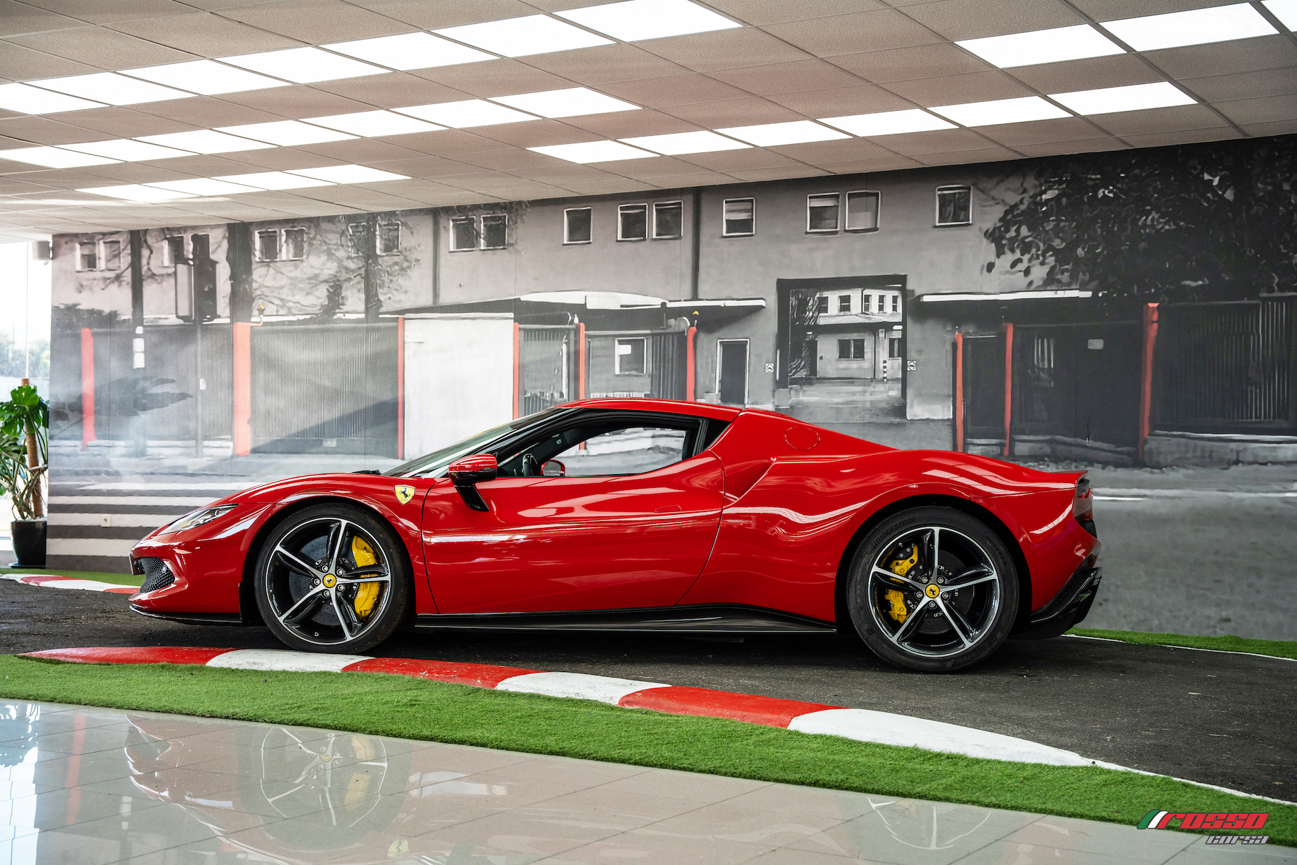 Luxury red Ferrari 296 GTB Hybrid now for sale