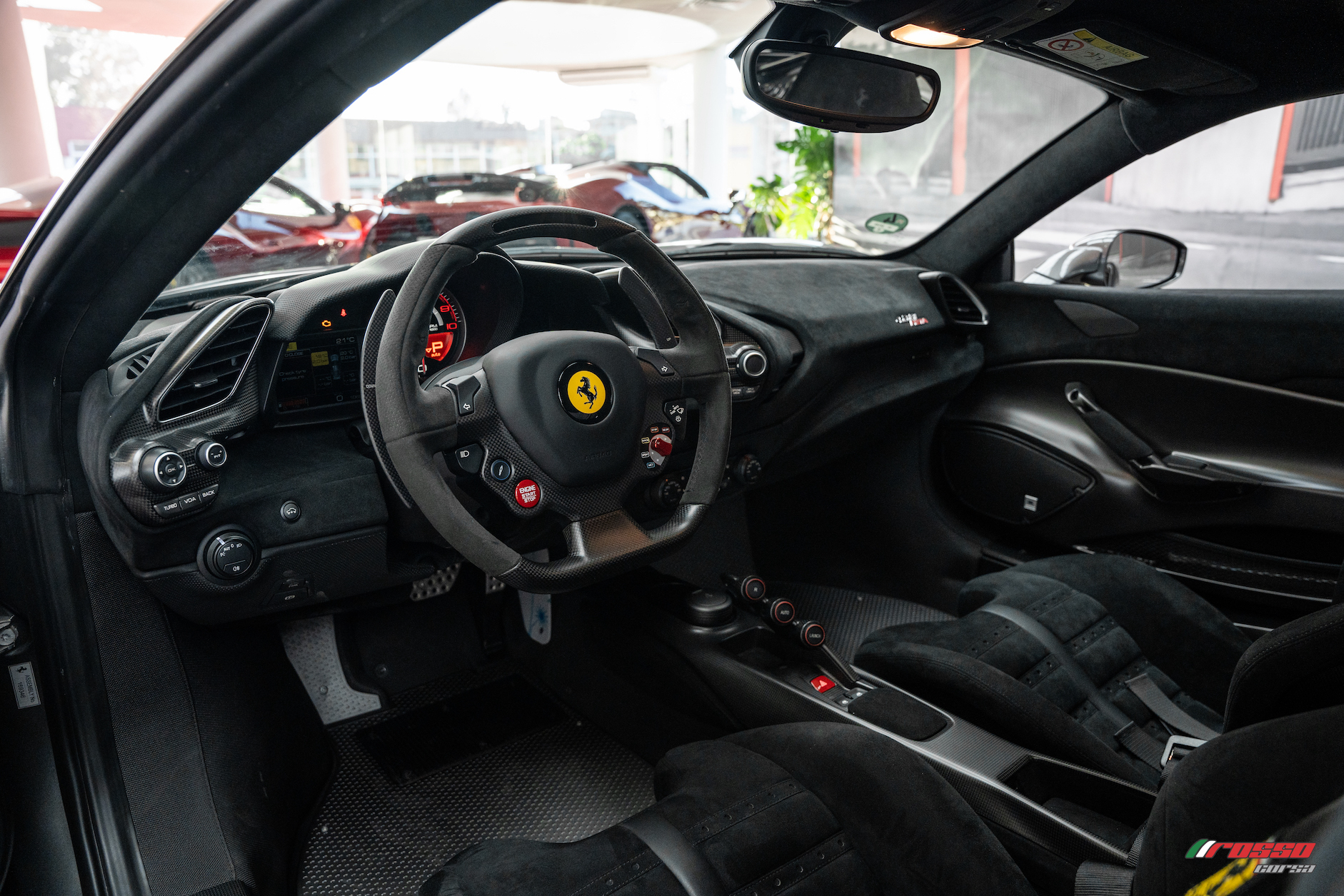 Captivating Grigio Silverstone Ferrari 488 Pista for sale