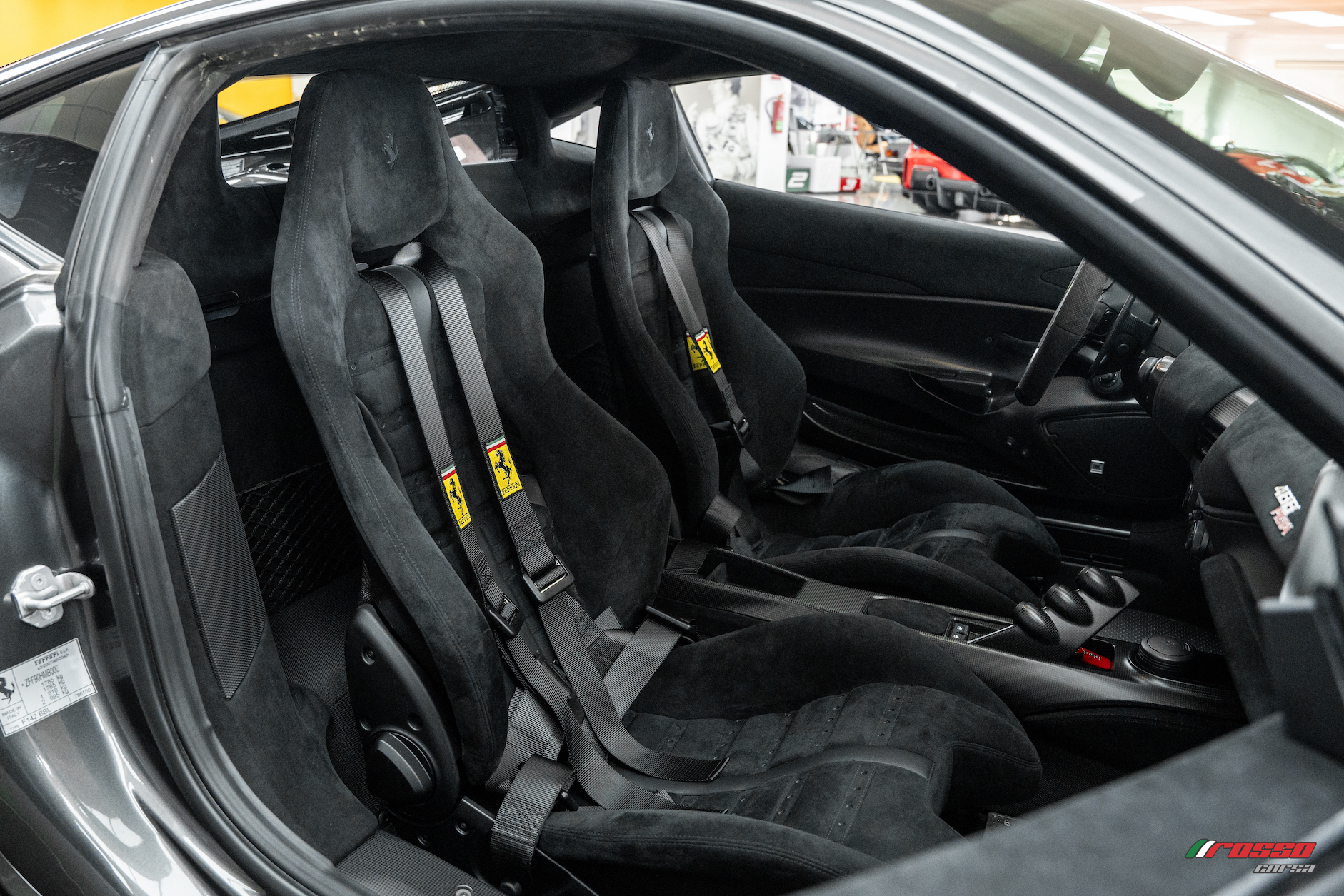 Captivating Grigio Silverstone Ferrari 488 Pista for sale