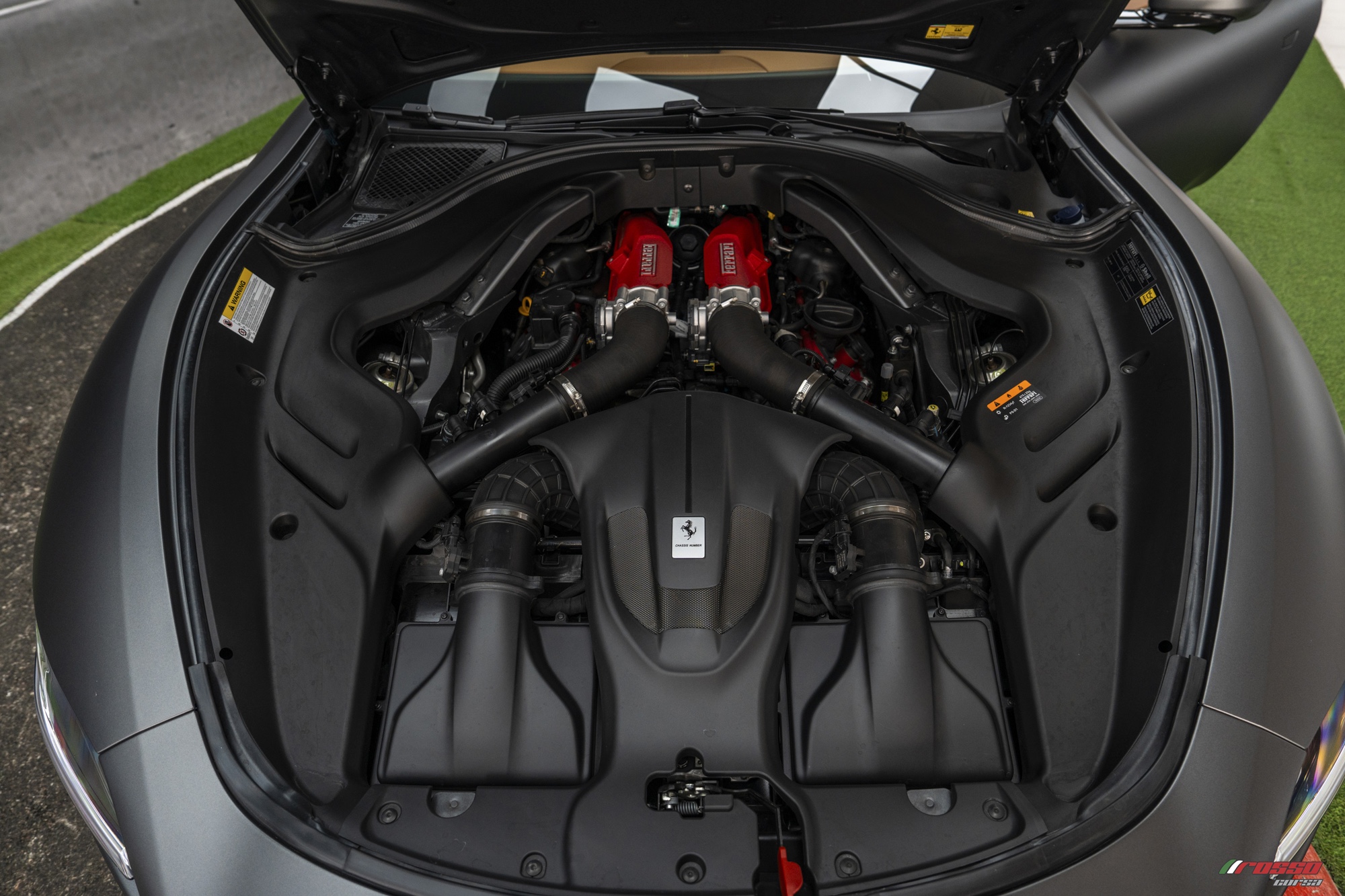 Amazing Argento colored Ferrari Roma now for sale