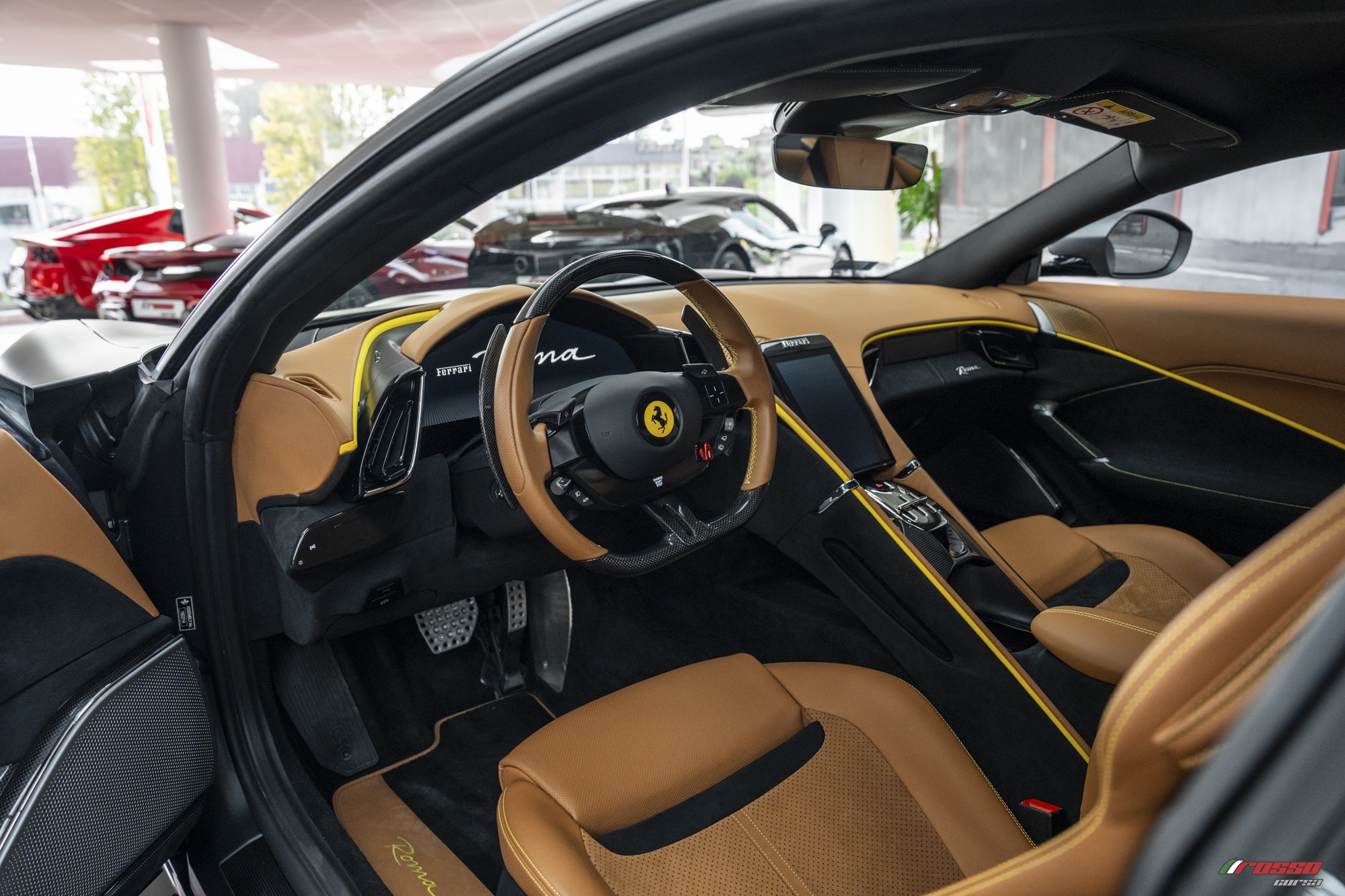 Amazing Argento colored Ferrari Roma now for sale