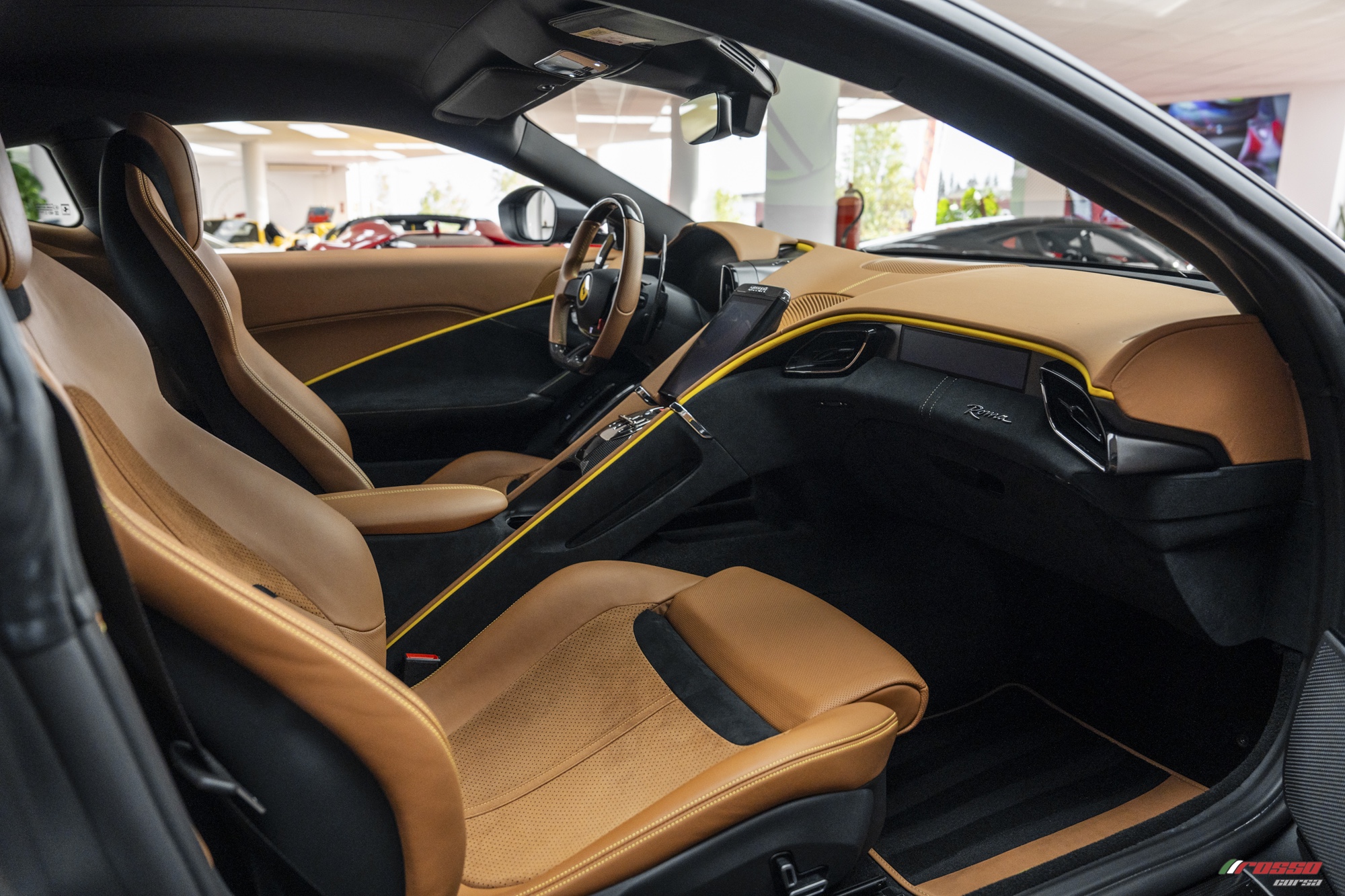 Amazing Argento colored Ferrari Roma now for sale