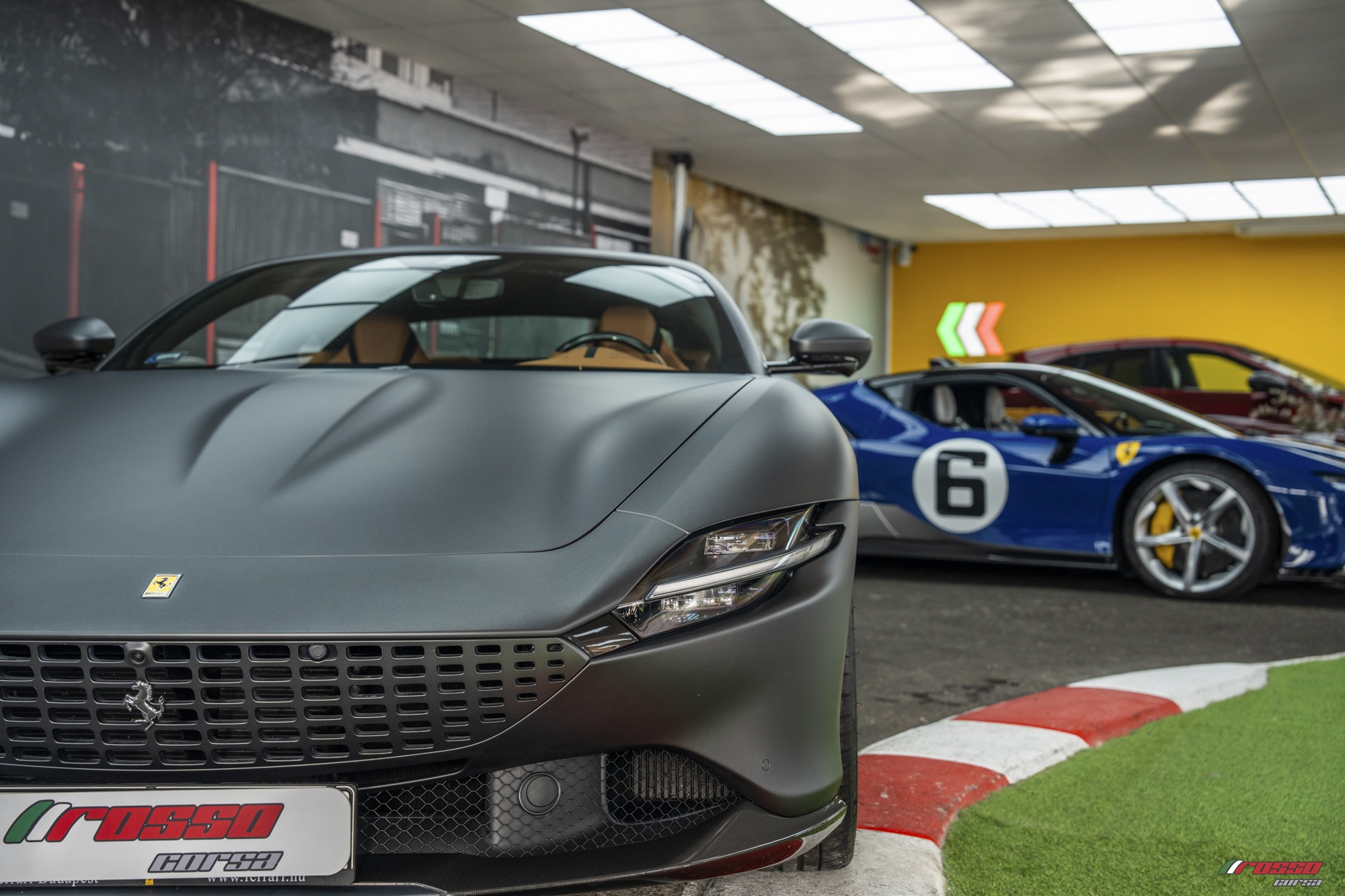 Amazing Argento colored Ferrari Roma now for sale