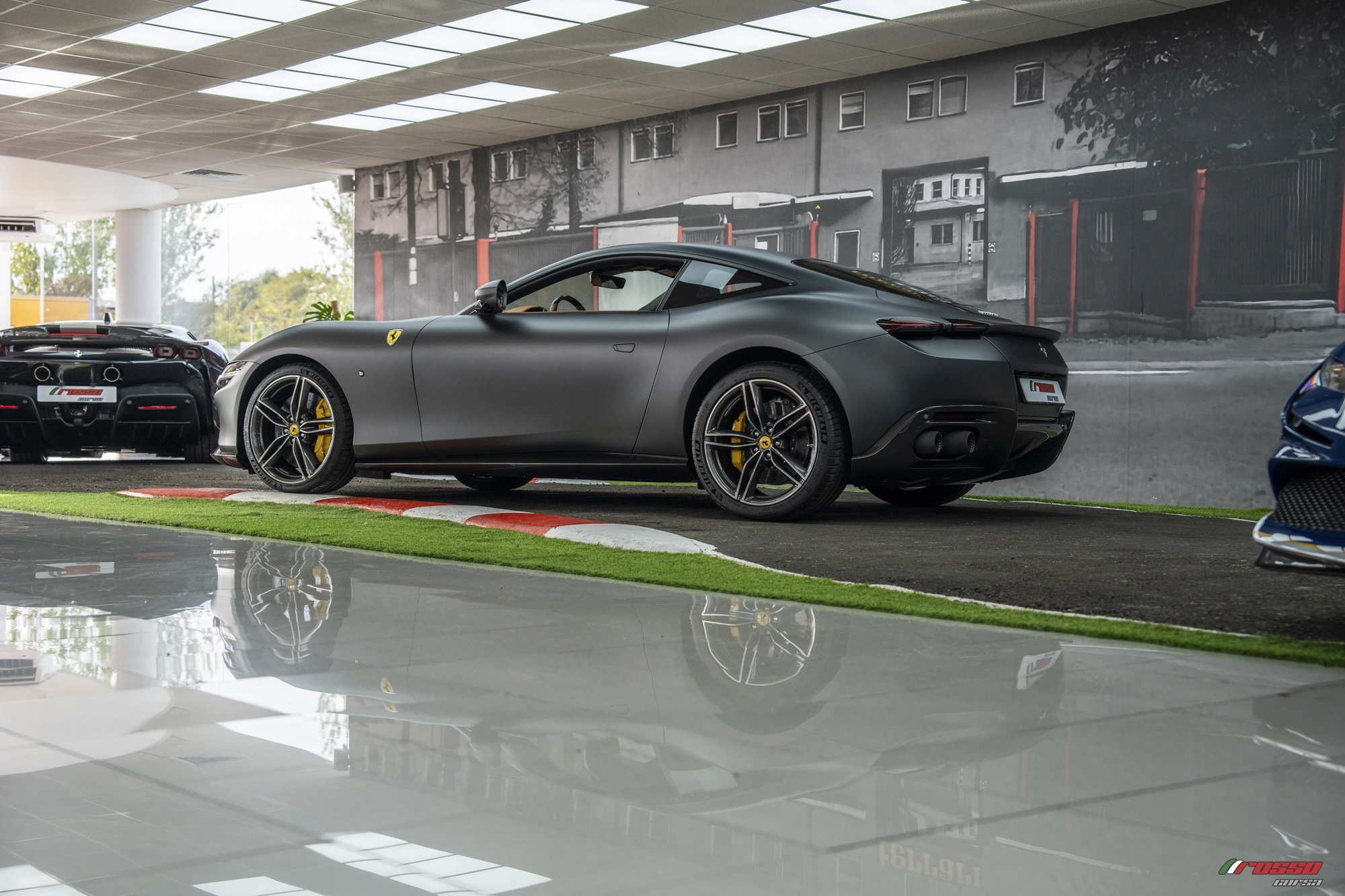 Amazing Argento colored Ferrari Roma now for sale