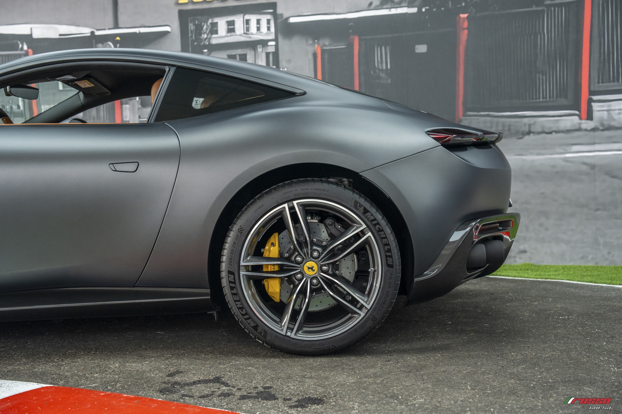 Amazing Argento colored Ferrari Roma now for sale