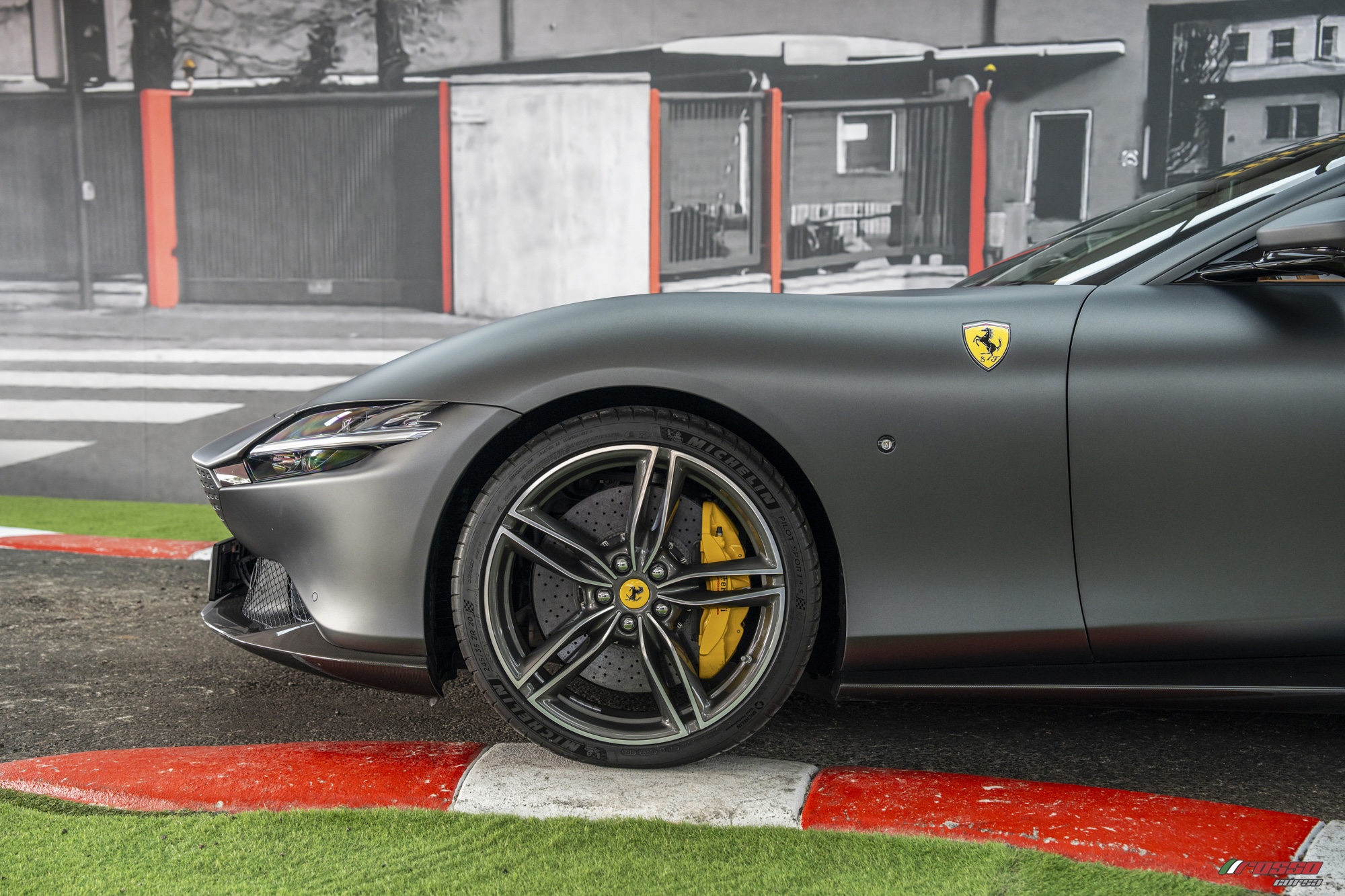 Amazing Argento colored Ferrari Roma now for sale